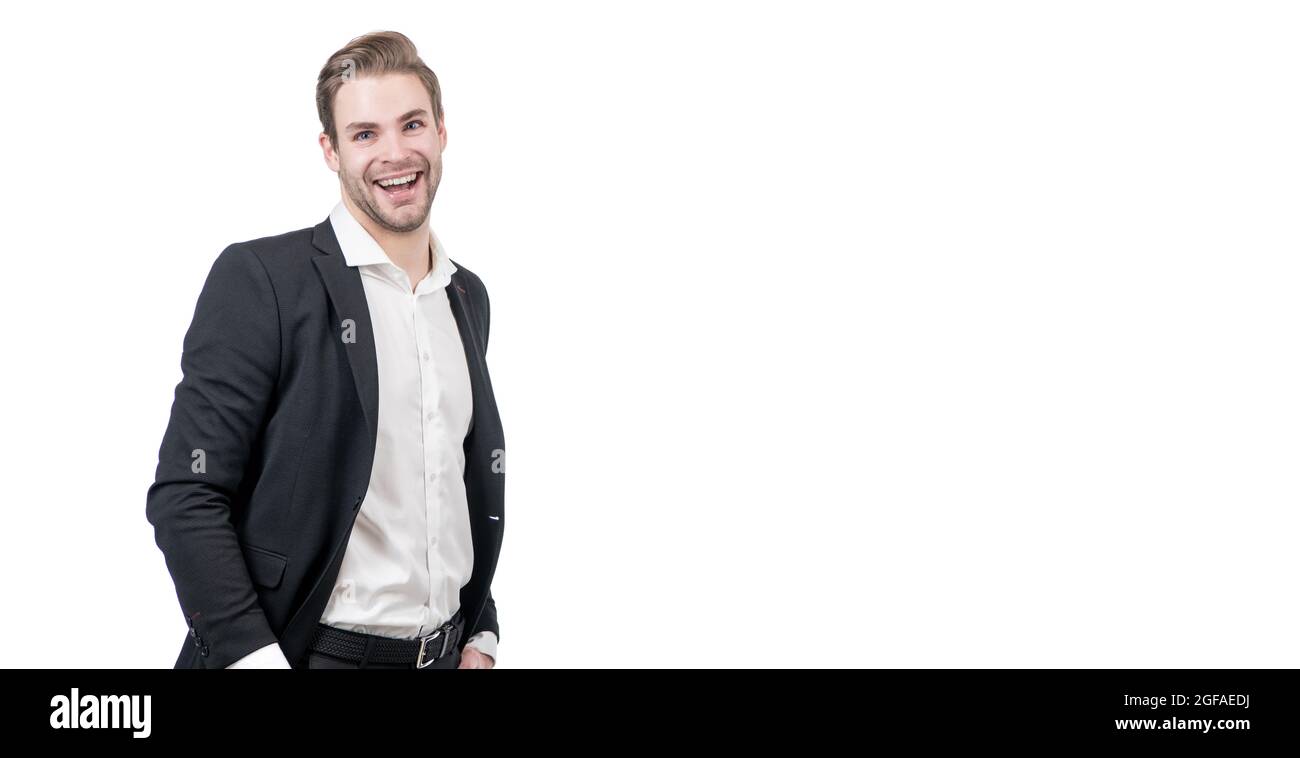 Man professional happy positive hi-res stock photography and images - Alamy