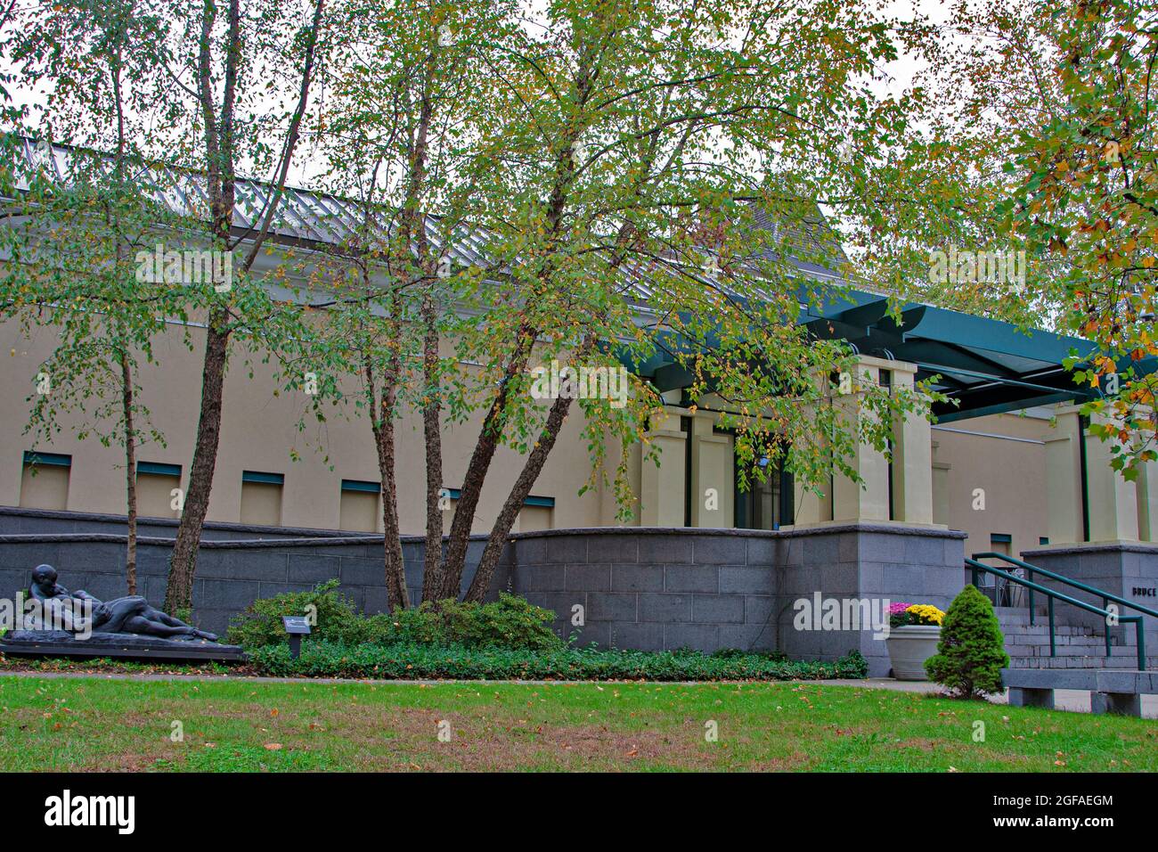 Greenwich Connecticut, Bruce Museum Stock Photo - Alamy