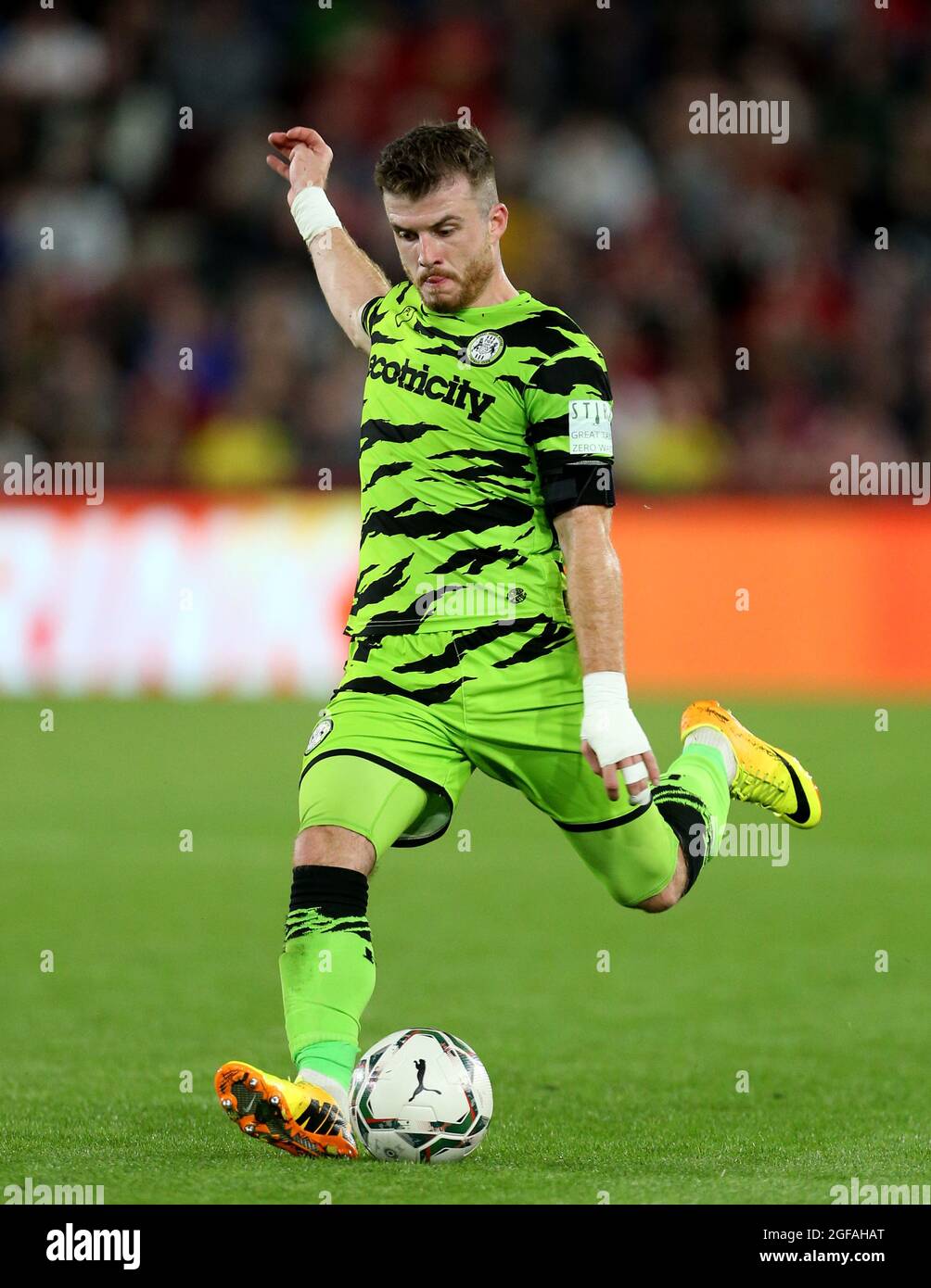 Forest Green Rovers' Nicky Cadden during the Carabao Cup second round ...