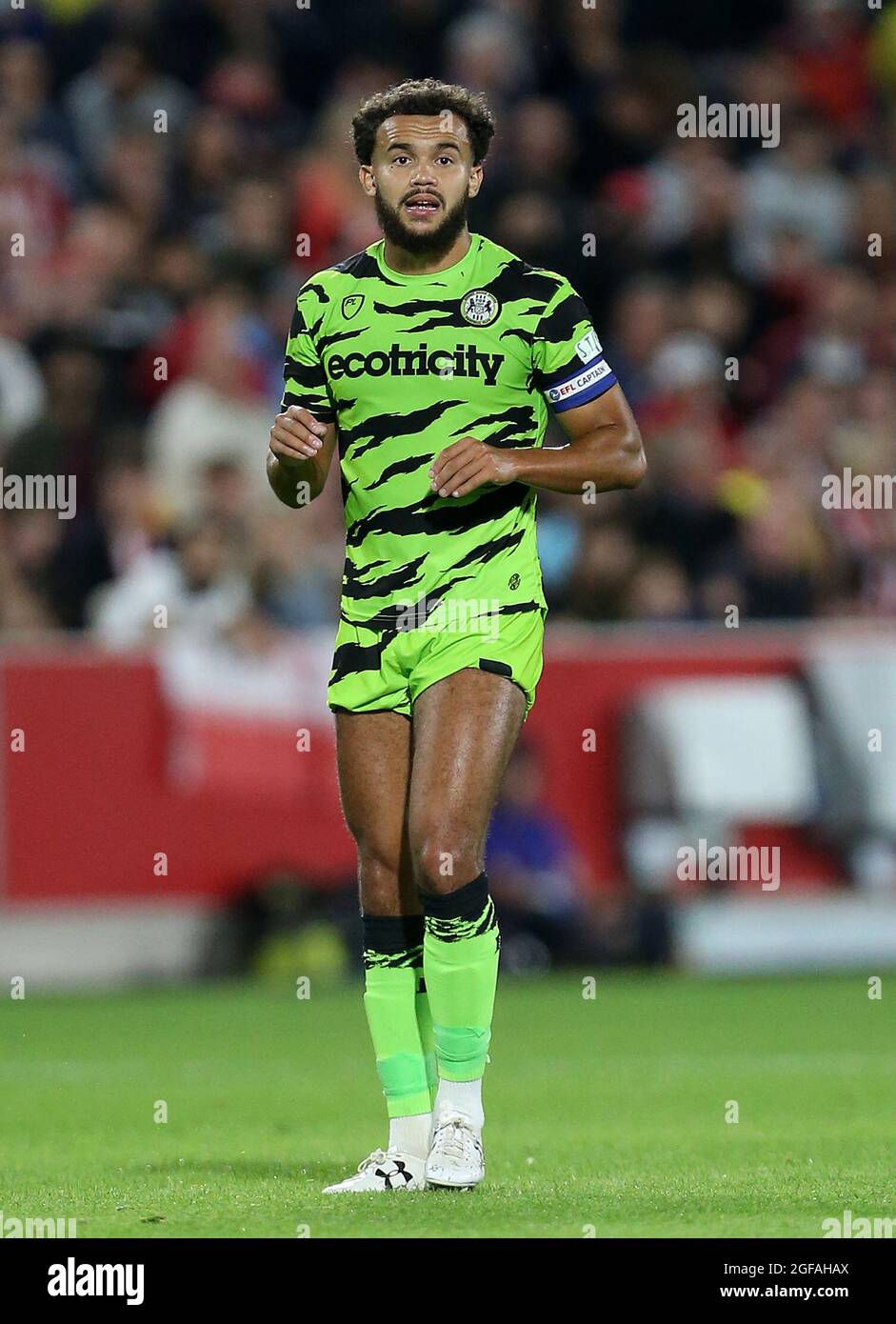 Forest Green Rovers' Dominic Bernard during the Carabao Cup second ...