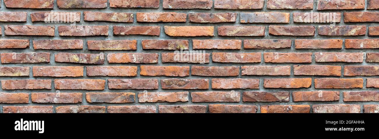 Closeup shot of a classic brick wall Stock Photo - Alamy