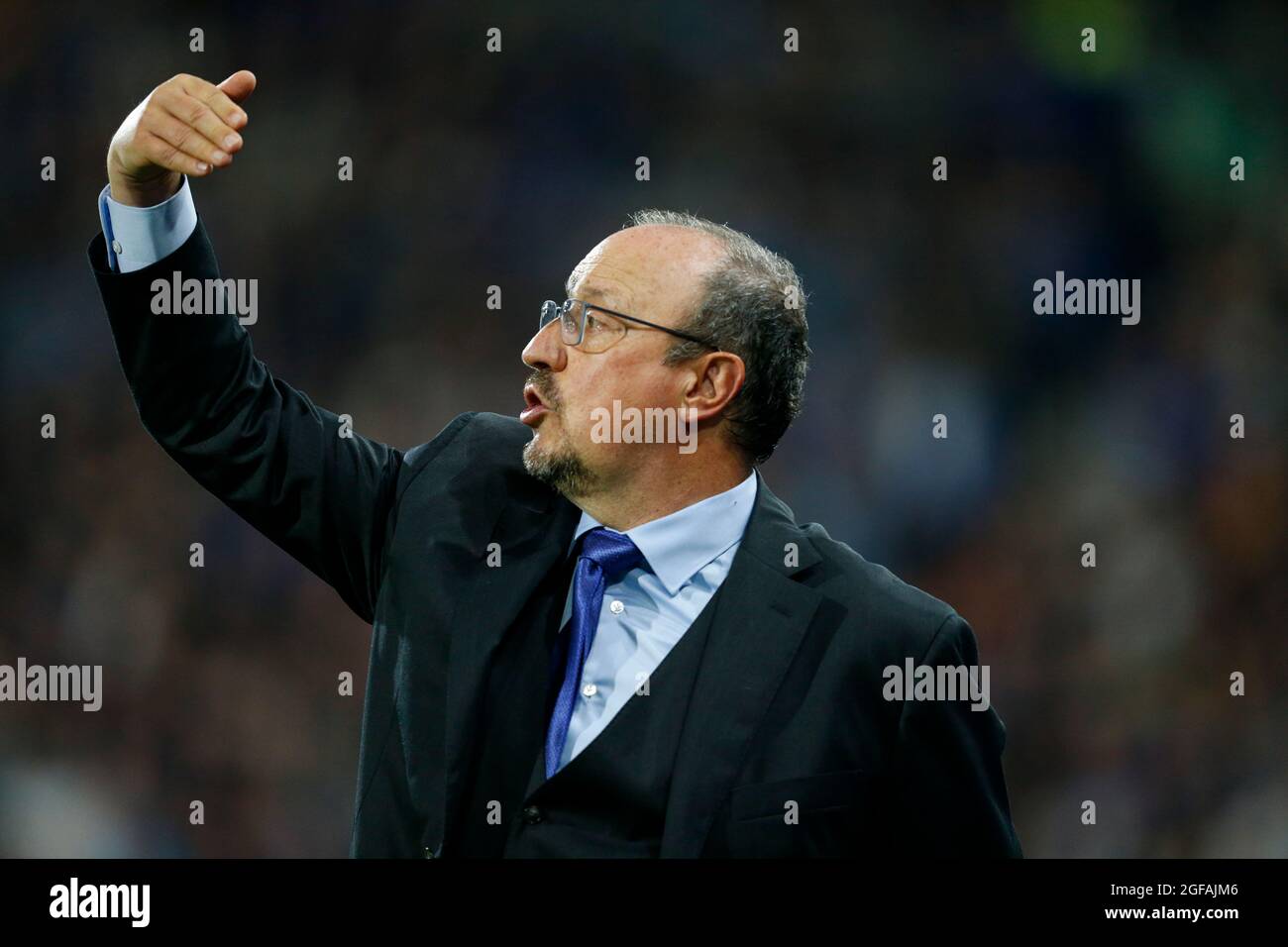 Rafa Ben’tez manager of Everton Stock Photo - Alamy