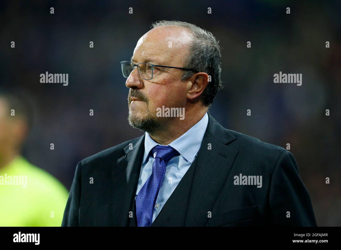 Rafa Ben’tez manager of Everton Stock Photo - Alamy