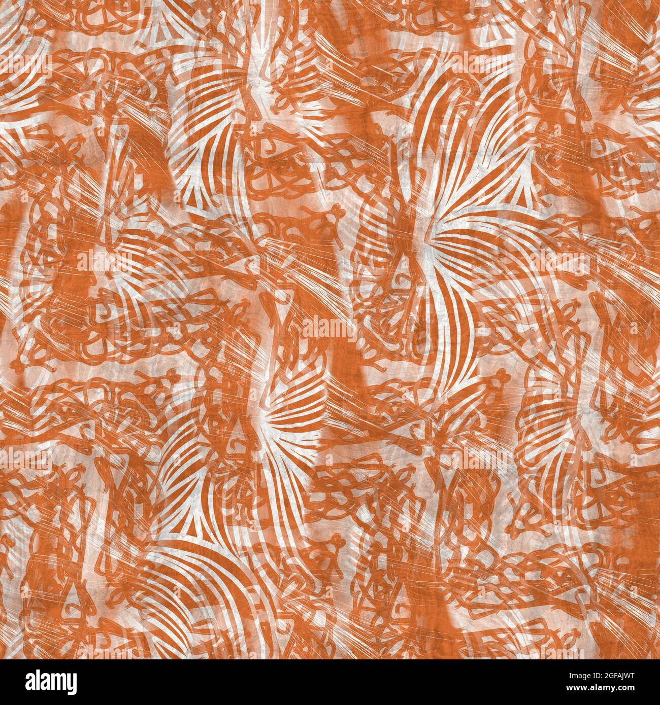 Seamless two tone hand drawn brushed effect pattern swatch Stock Photo ...