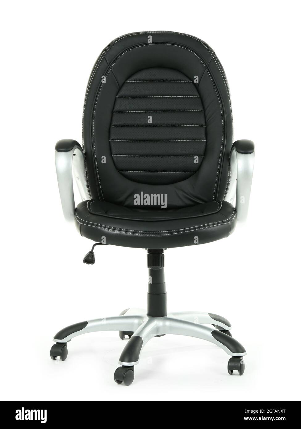 Office chair isolated on white Stock Photo - Alamy