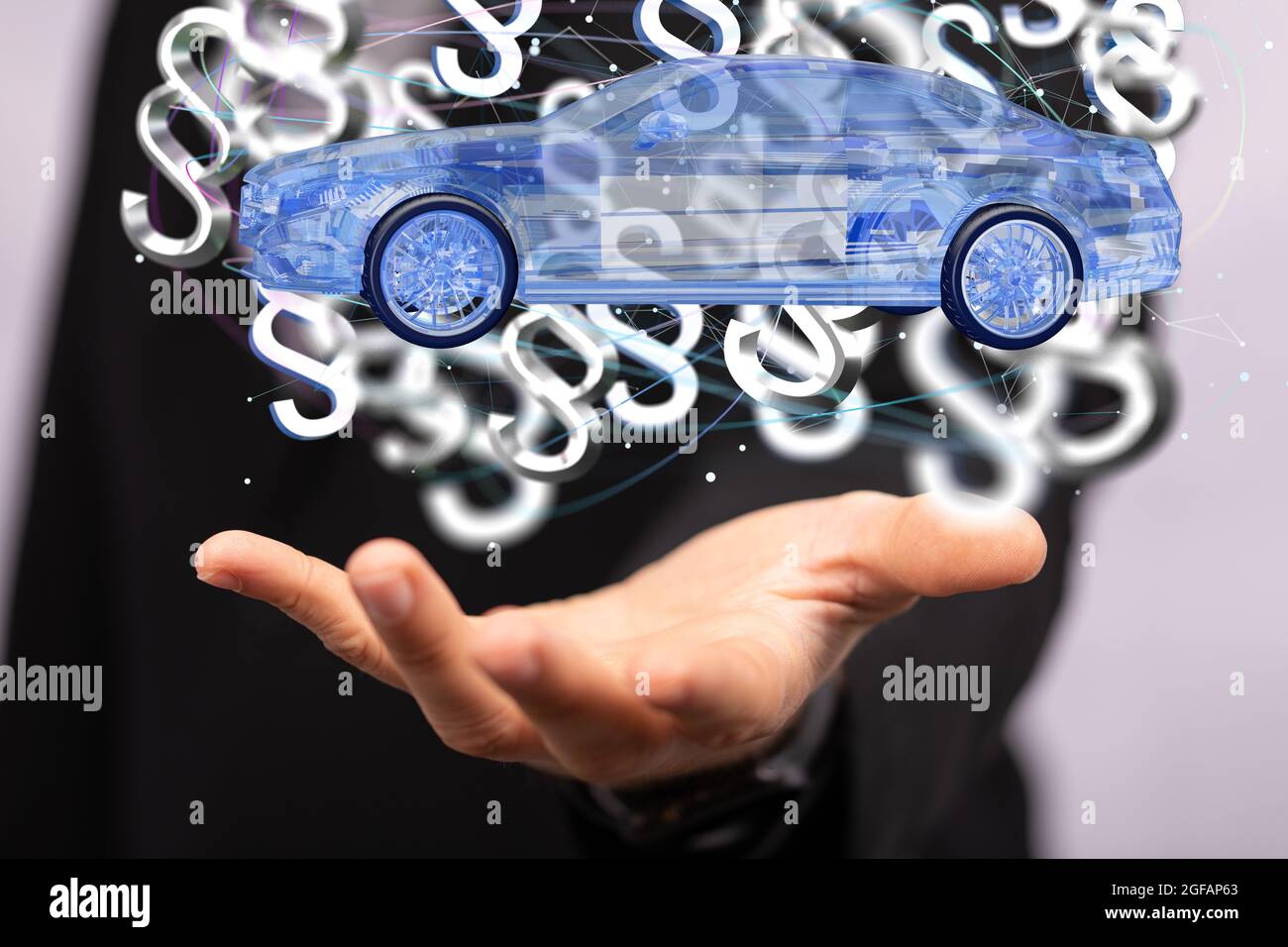 Illustration of car law concept-Safety of auto Stock Photo - Alamy