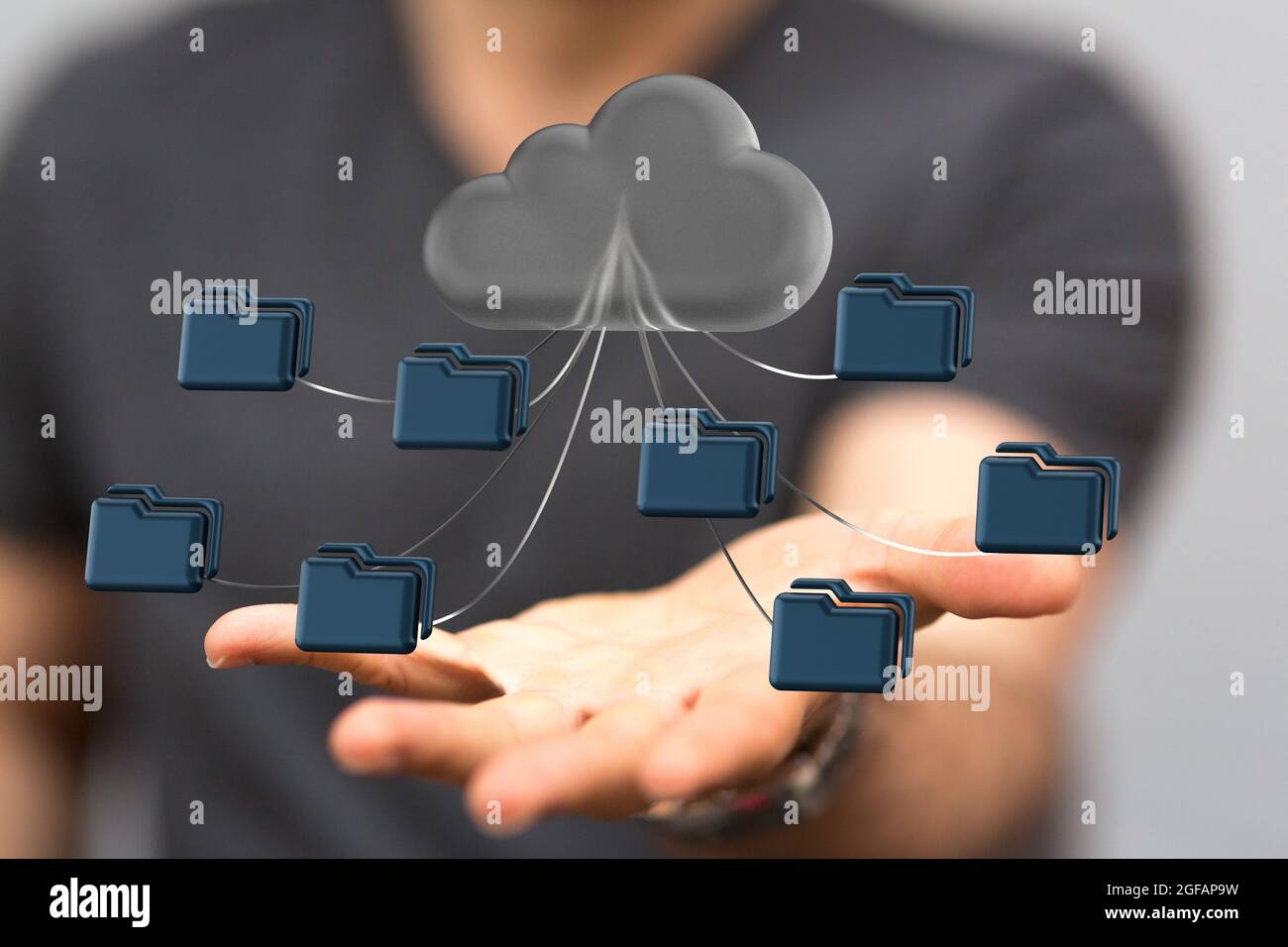 Computing, Cloud computing and Big data concept, Cloud computing technology Stock Photo - Alamy