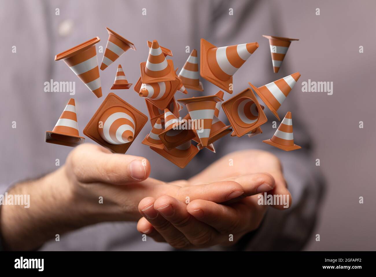 Under construction poster hi-res stock photography and images - Alamy