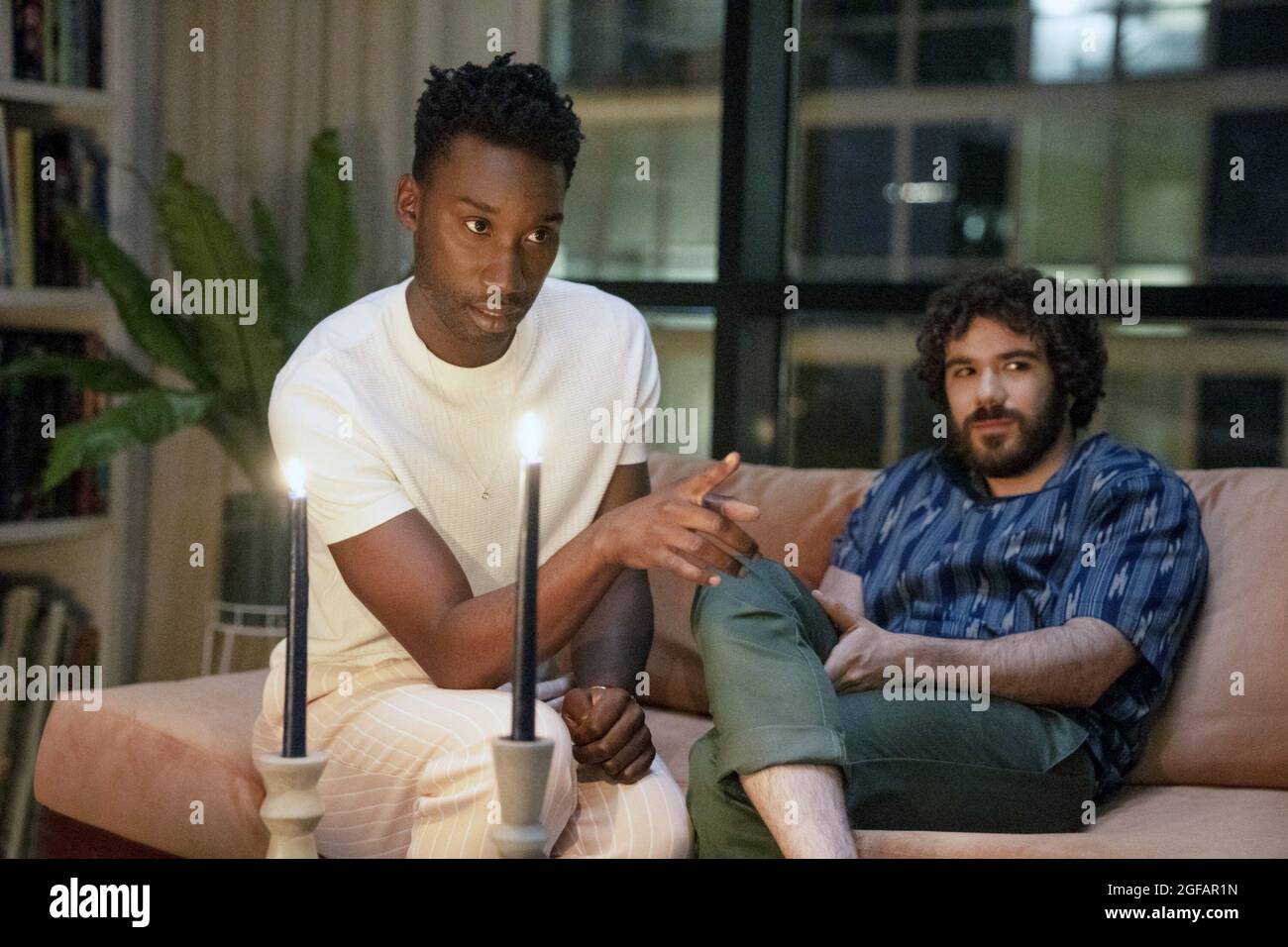 CANDYMAN, from left: Nathan Stewart-Jarrett, Kyle Kaminsky, 2021. ph ...