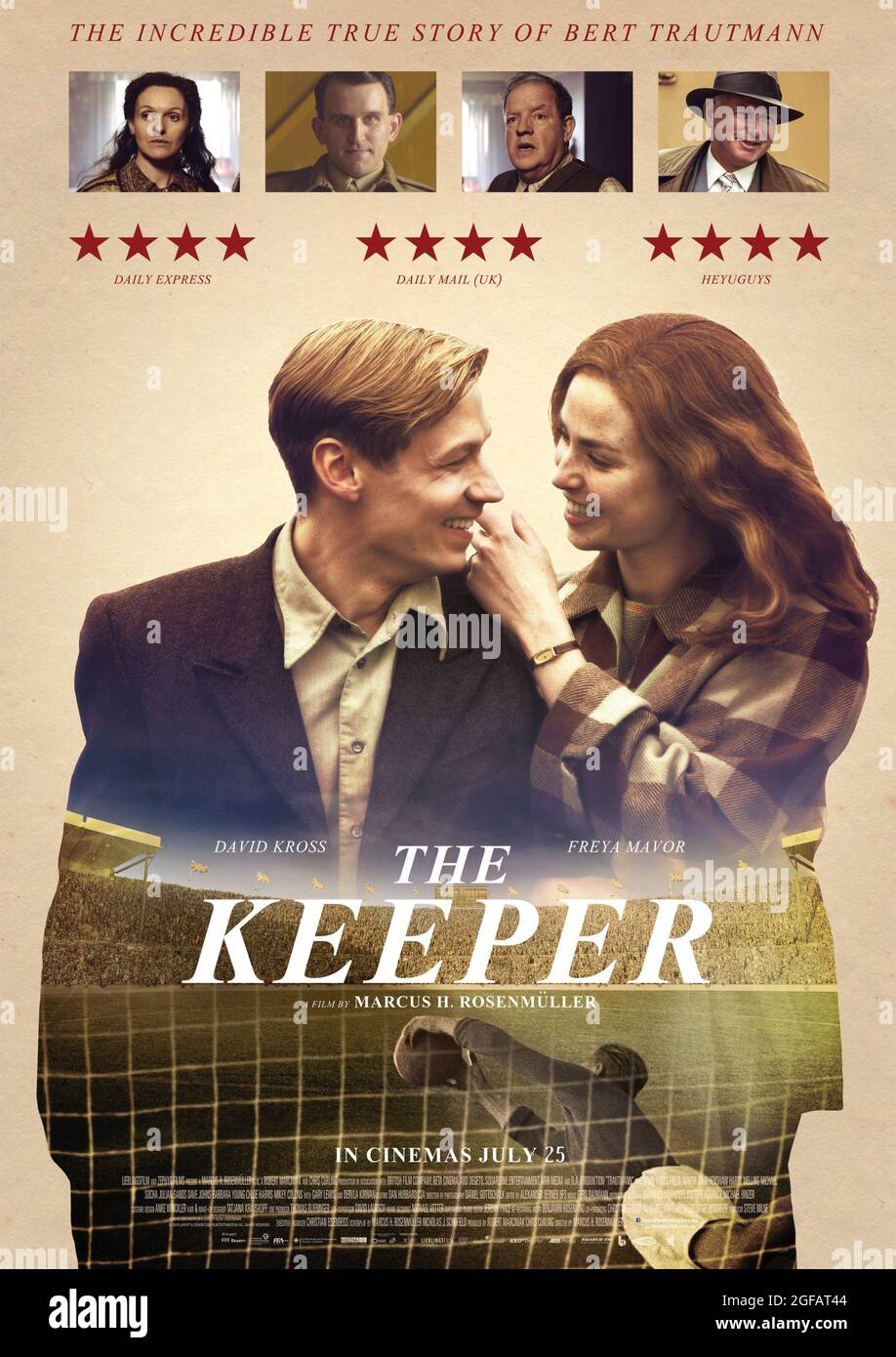THE KEEPER, (aka TRAUTMANN), poster, top, from left: Dervla Kirwan ...