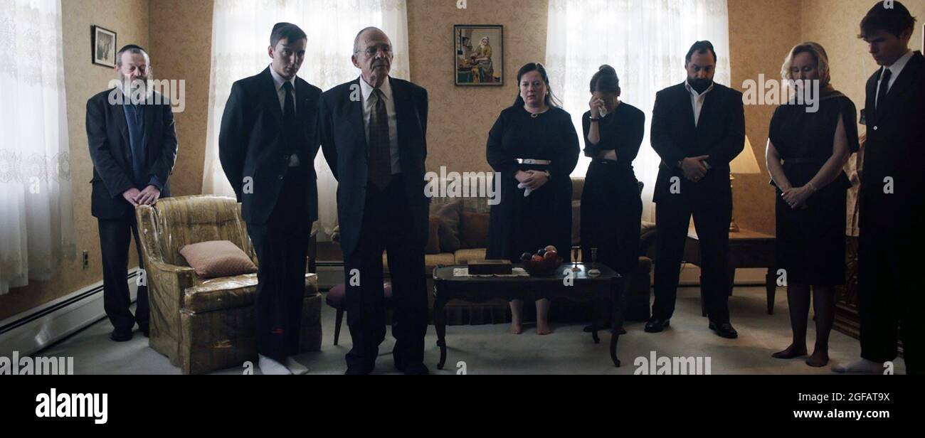 MINYAN, 2nd from left: Samuel H. Levine, 3rd from left: Ron Rifkin ...
