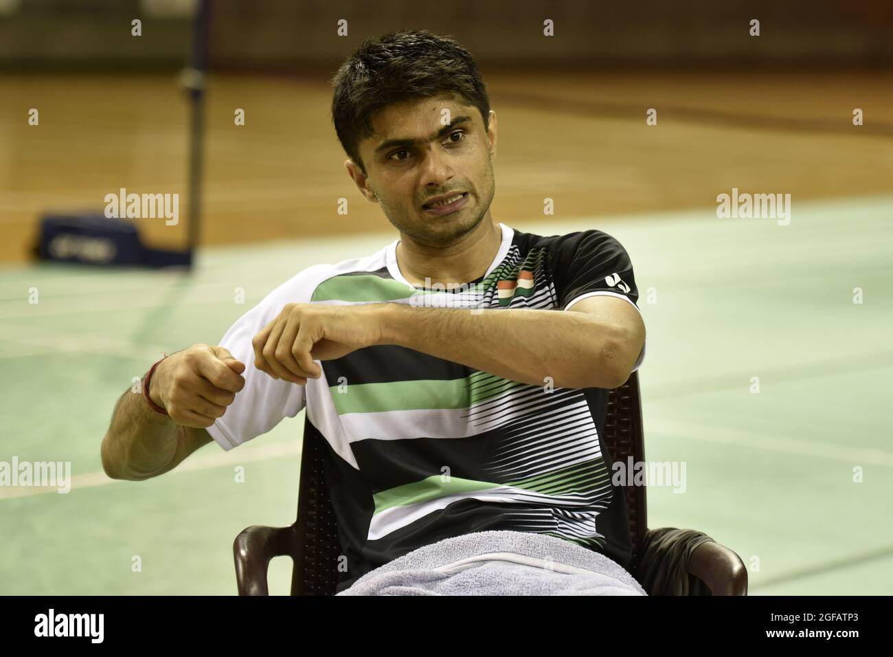 Suhas badminton hi-res stock photography and images - Alamy