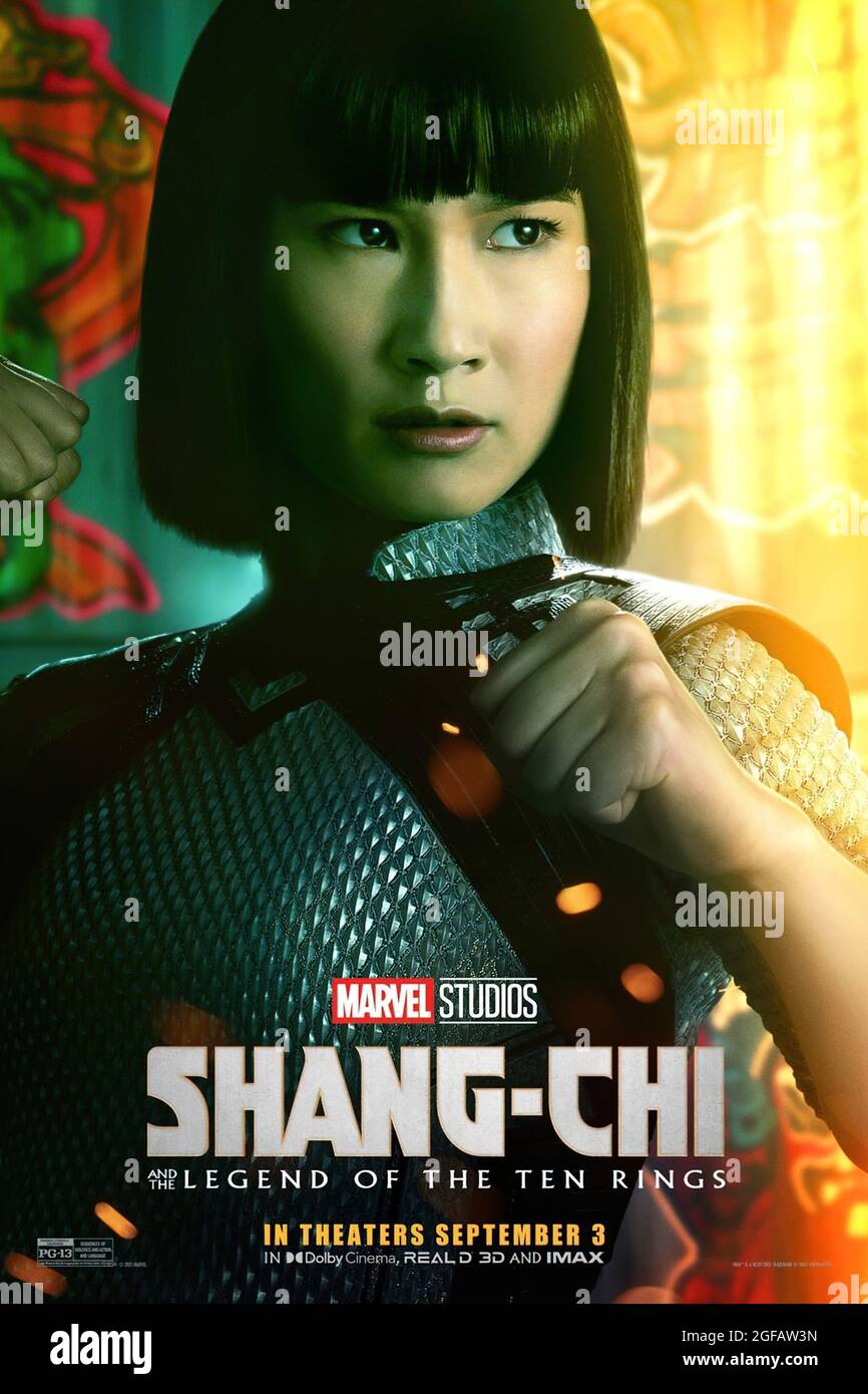 SHANG-CHI AND THE LEGEND OF THE TEN RINGS, US character poster, Meng'er ...