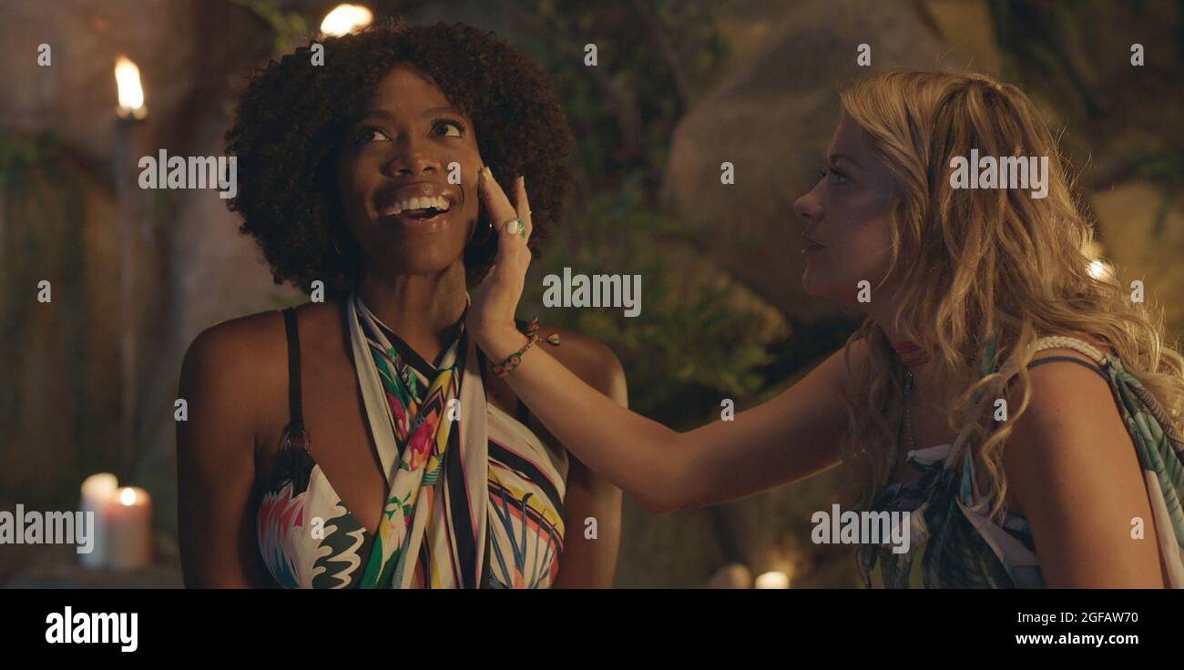 VACATION FRIENDS, from left: Yvonne Orji, Meredith Hagner, 2021. © Hulu ...