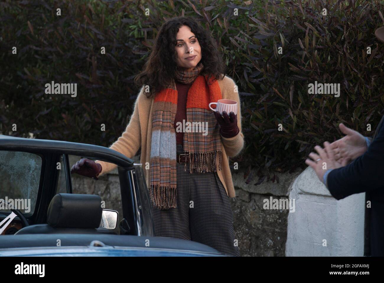 MODERN LOVE, Minnie Driver, On a Serpentine Road, With the Top Down ...