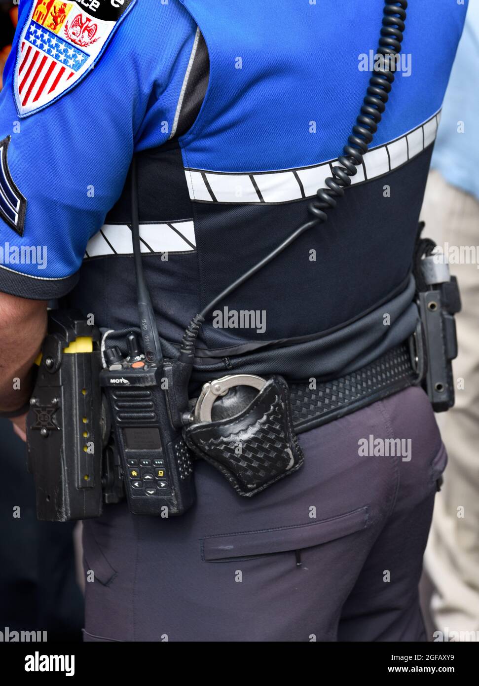 Crowd safety officer hi-res stock photography and images - Alamy