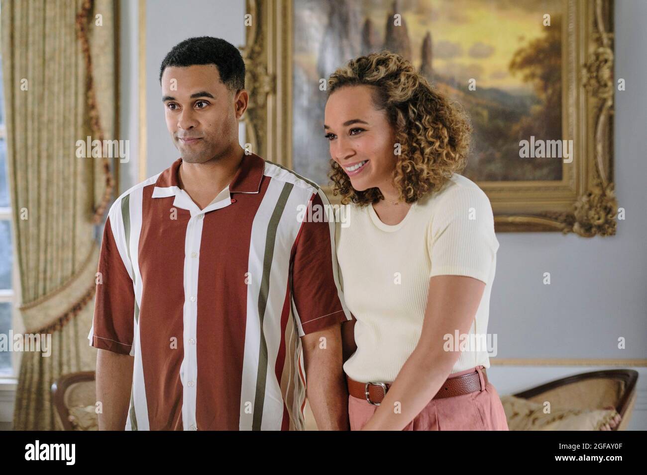 SEALED WITH A KISS: WEDDING MARCH 6, from left: Nathan Witte, Caitlin ...