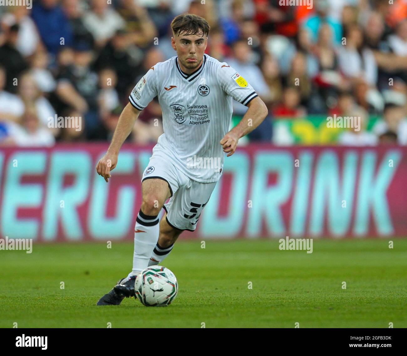 Swansea, Wales, UK. 24th August 2021; Swansea.com Stadium, Swansea ...