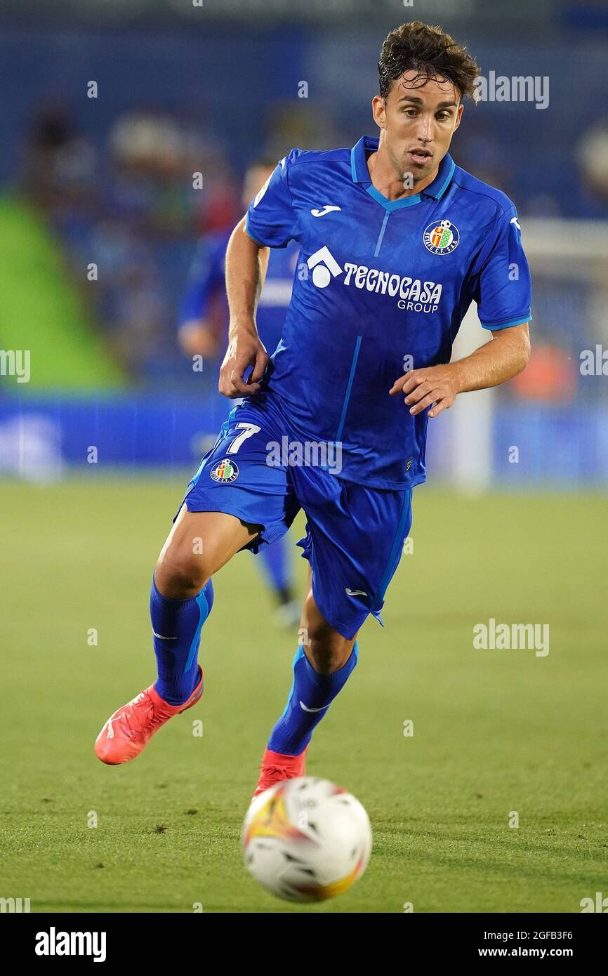 Getafe CF's Jaime Mata during La Liga match. August 23,2021. (Photo by ...