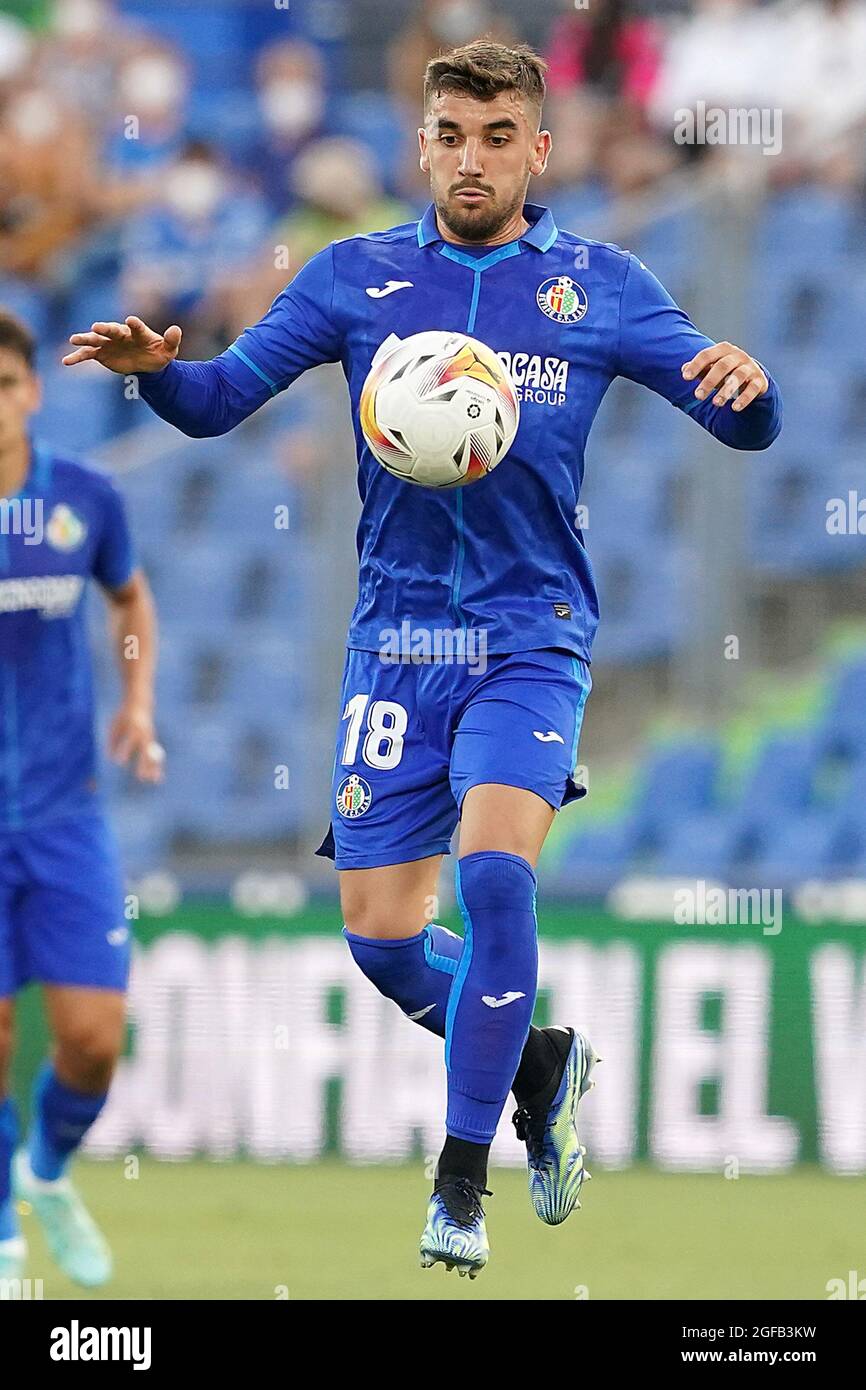 Getafe CF's Mauro Arambarri during La Liga match. August 23,2021 ...