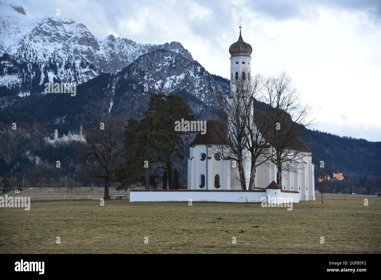 Church of Saint-Coloman in Schwangau, Germany Stock Photo - Alamy
