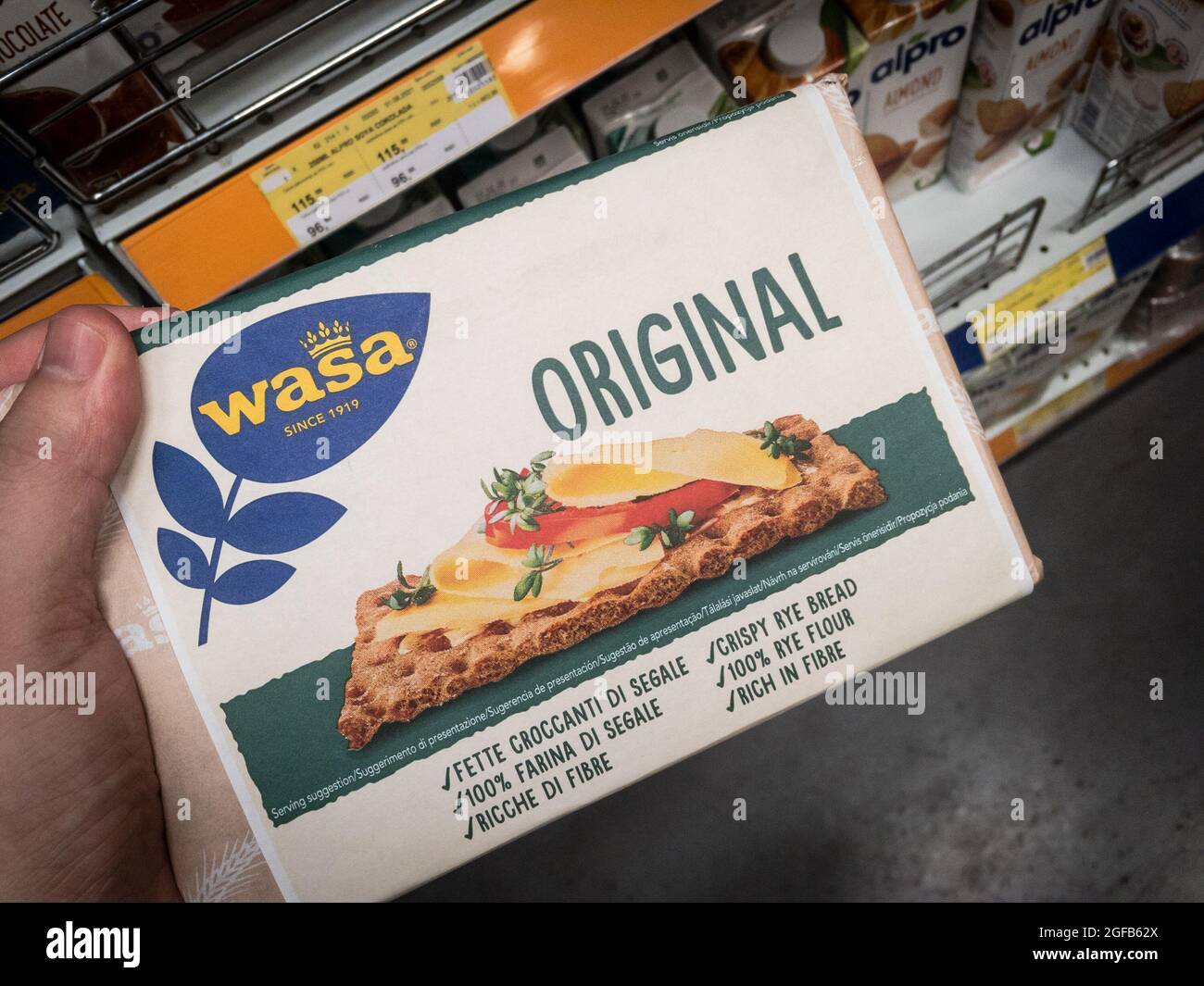 Bread production pack hi-res stock photography and images - Alamy