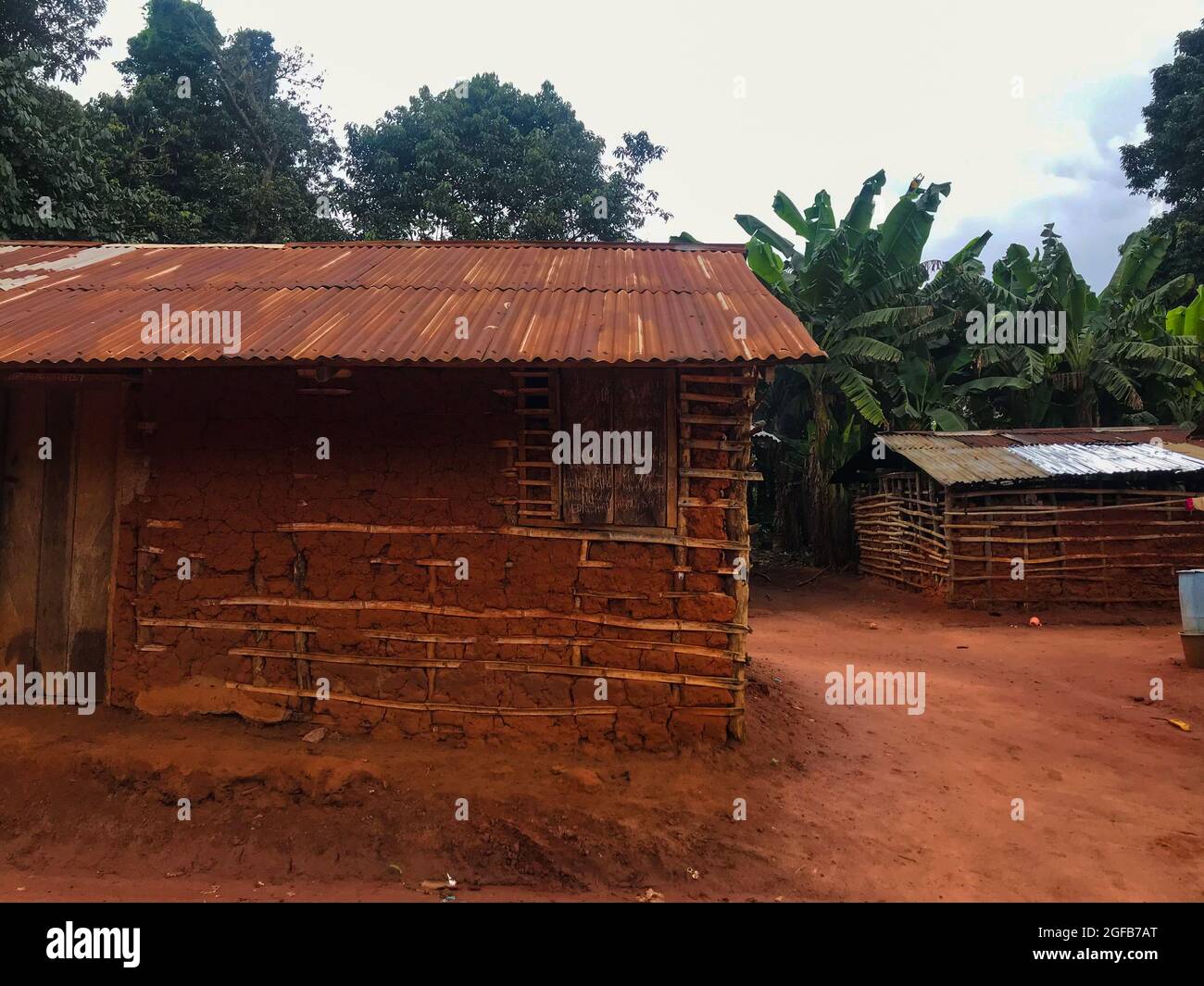 Nigeria village homes hi-res stock photography and images - Alamy