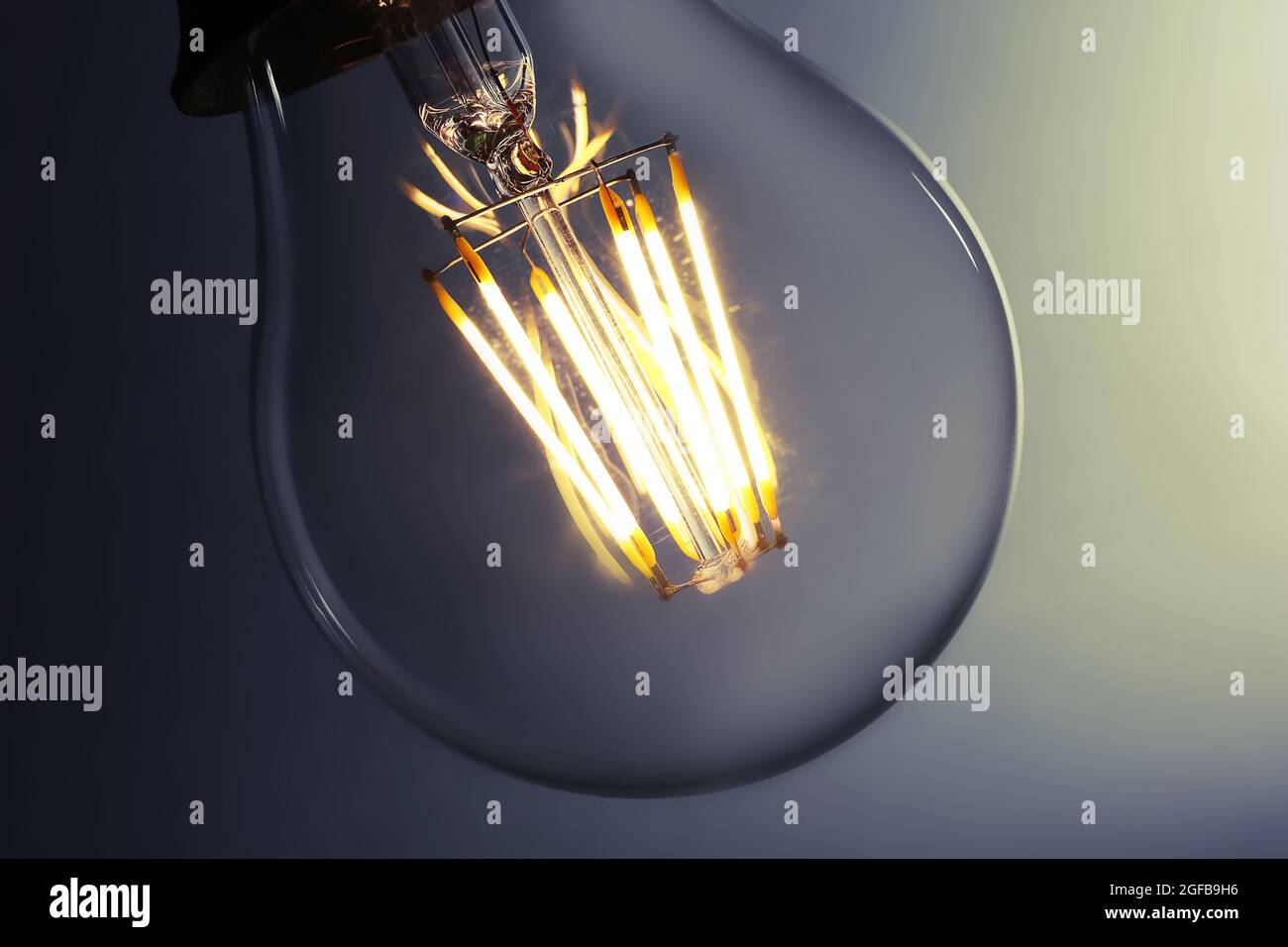 Light bulb, close up Stock Photo - Alamy