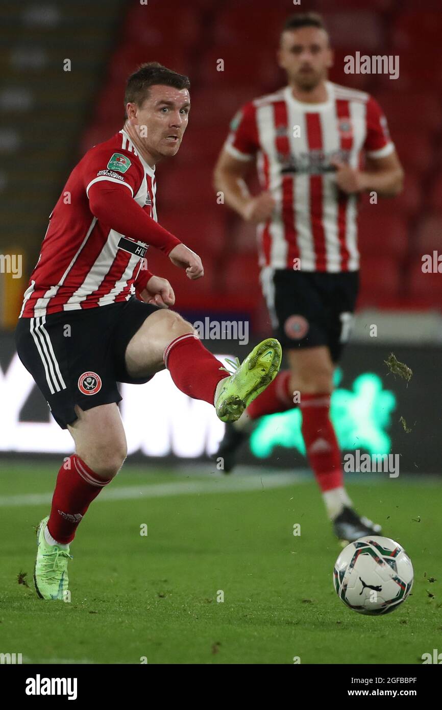 Sheffield, UK. 24th Aug, 2021. John Fleck of Sheffield Utd during the ...