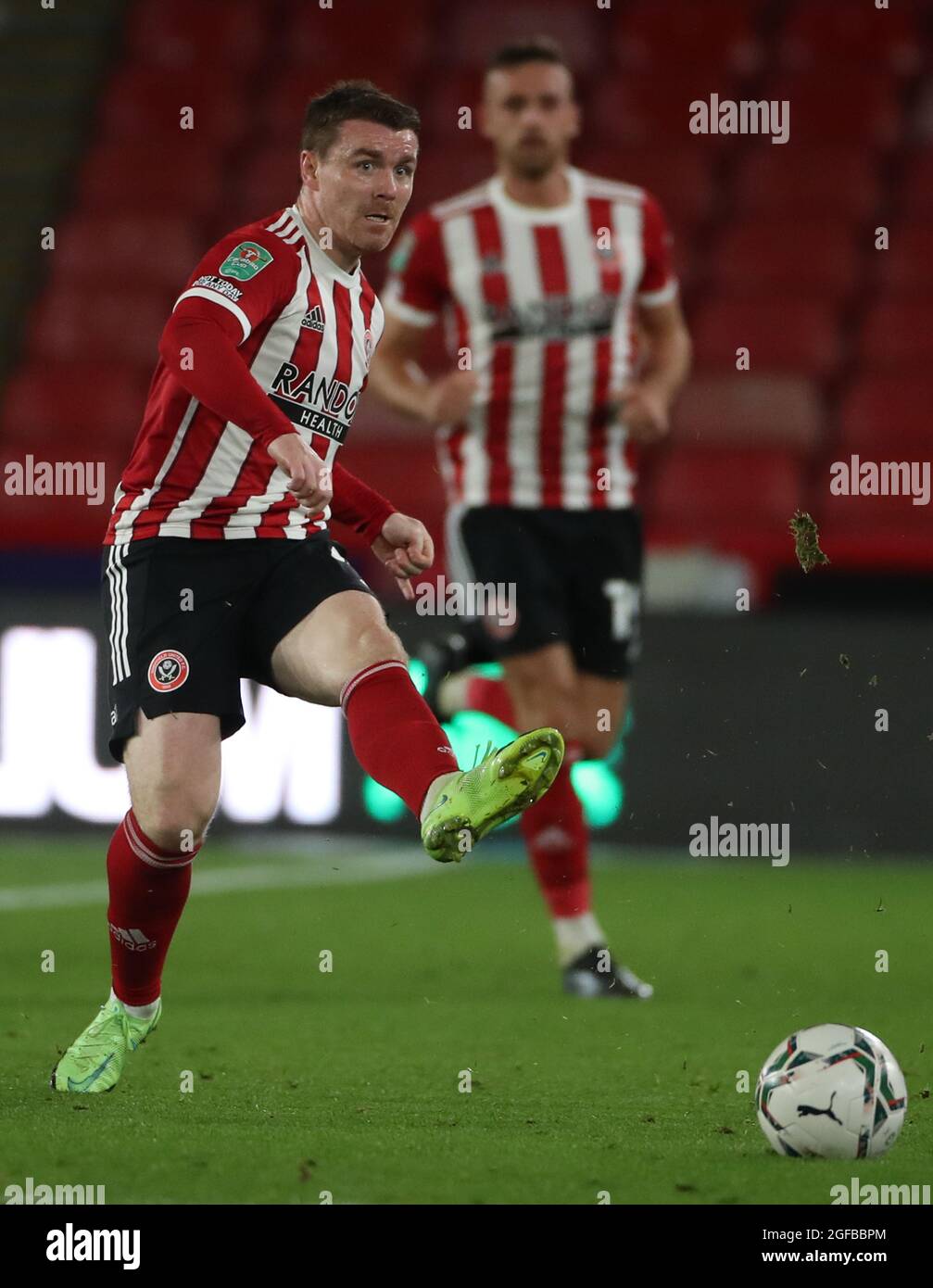 Sheffield, UK. 24th Aug, 2021. John Fleck of Sheffield Utd during the ...