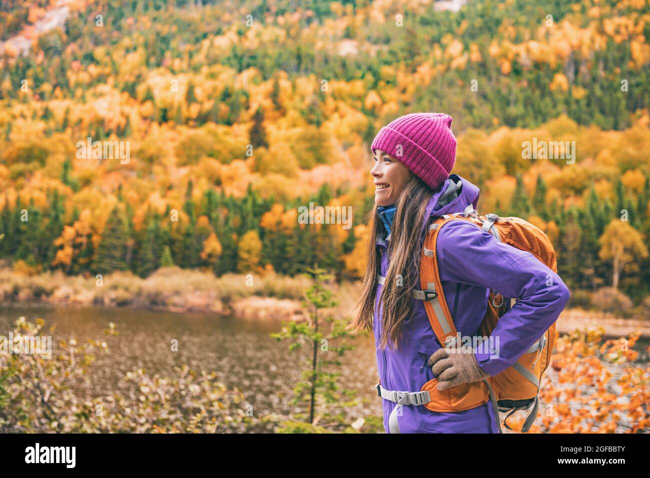 Hiker girl hi-res stock photography and images - Alamy