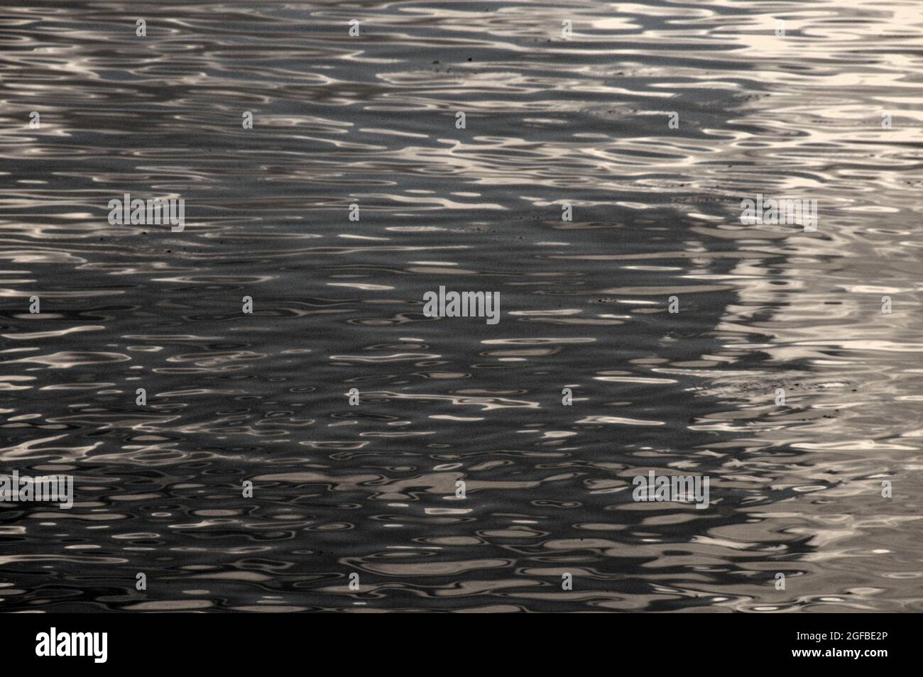 Texture of ripples on the water of Lake Walen Stock Photo - Alamy