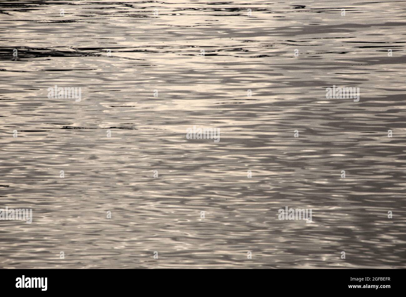 Texture of ripples on the water of Lake Walen Stock Photo - Alamy