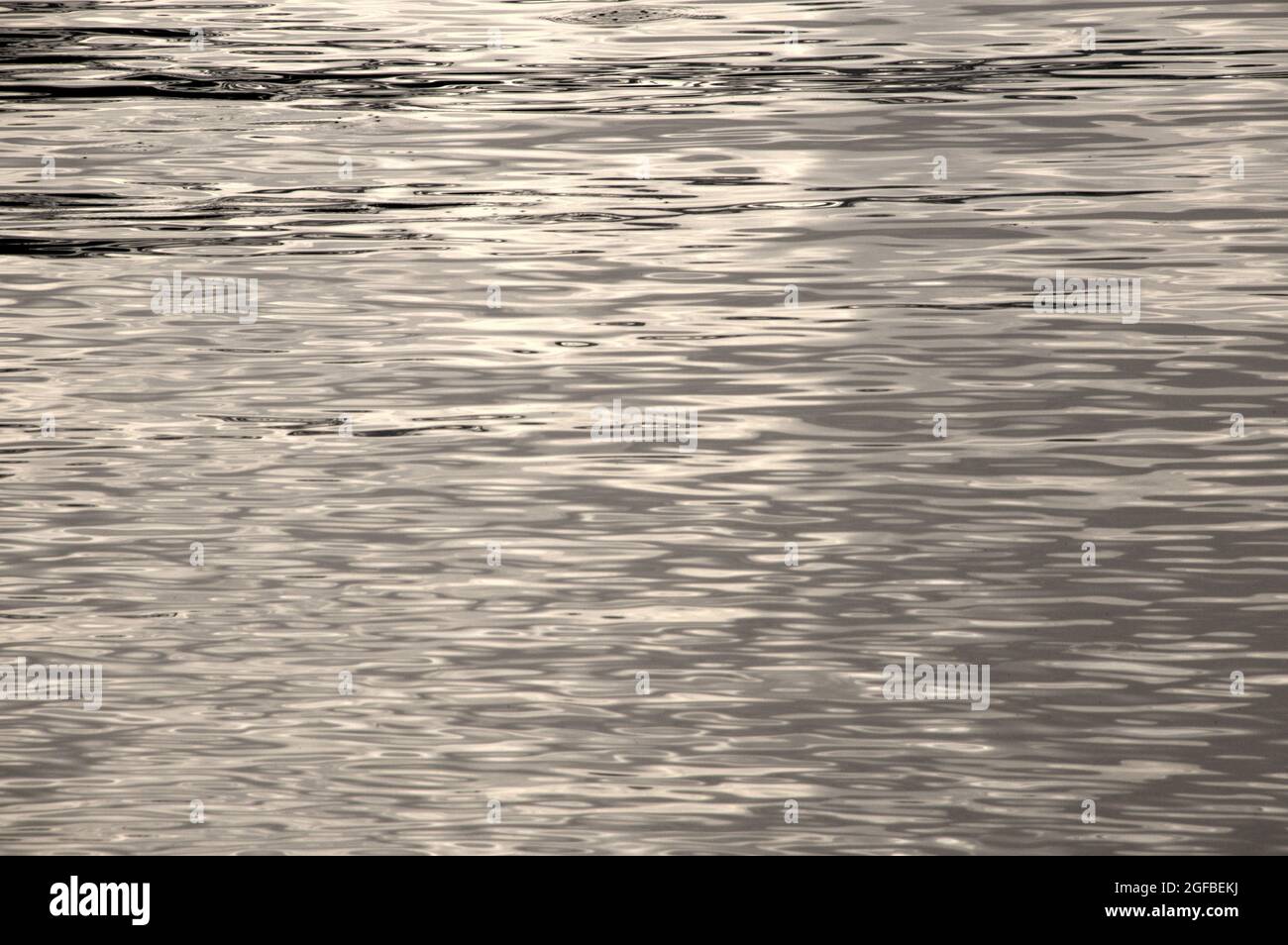 Texture of ripples on the water of Lake Walen Stock Photo - Alamy