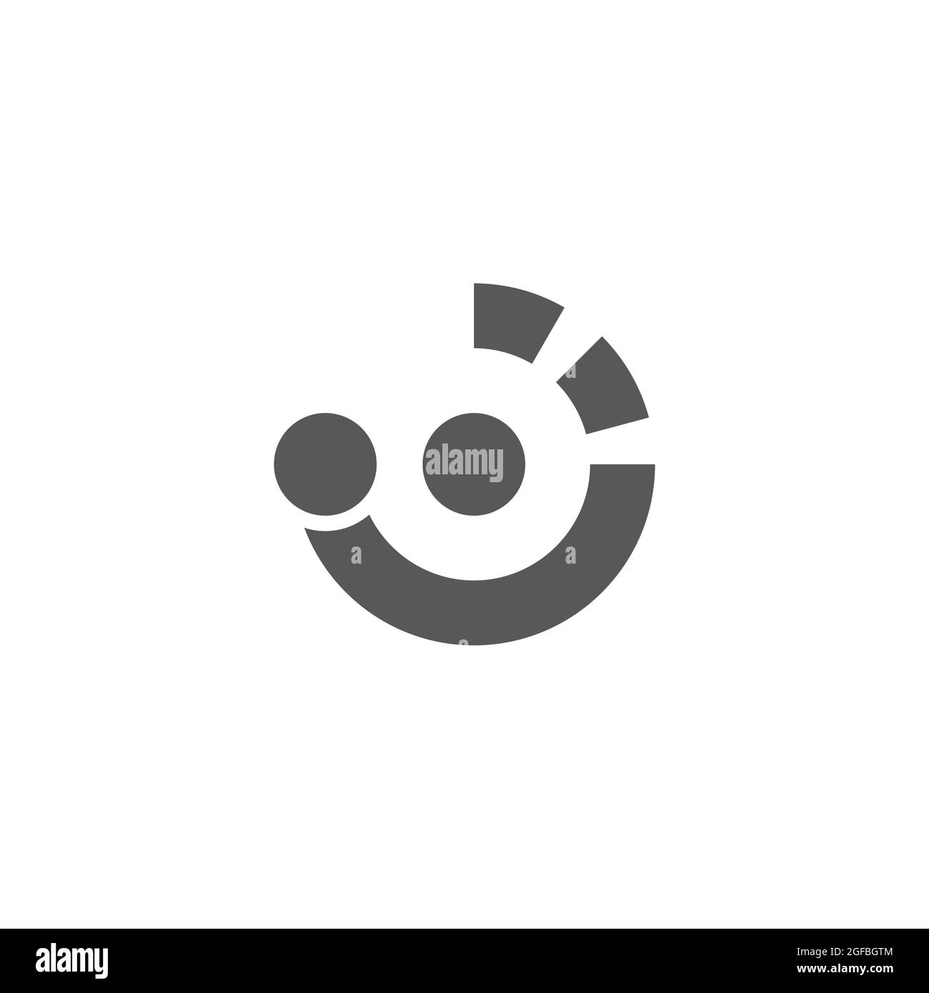 circle motion process symbol icon vector Stock Vector Image & Art - Alamy