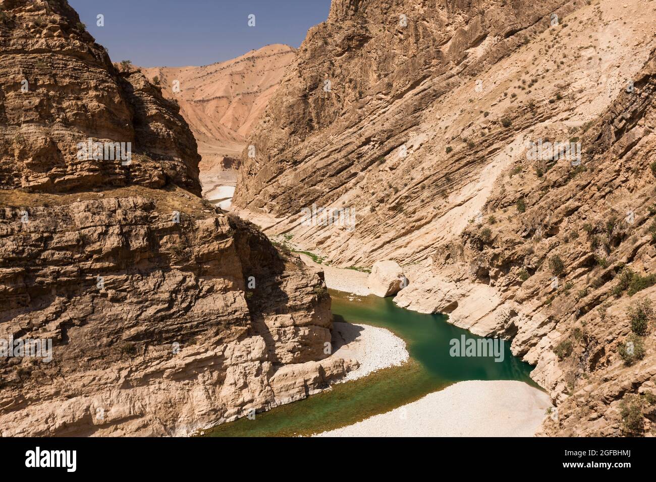 Karun river, Zagros mountains, presumed ancient "Persian Royal Road ...