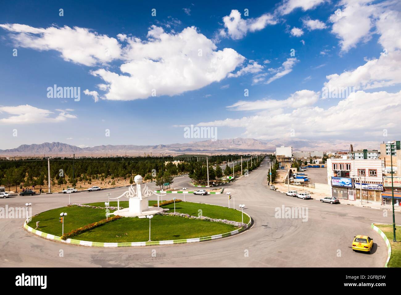 Center of town of Damgan, presumed where Alexander the great pursued ...