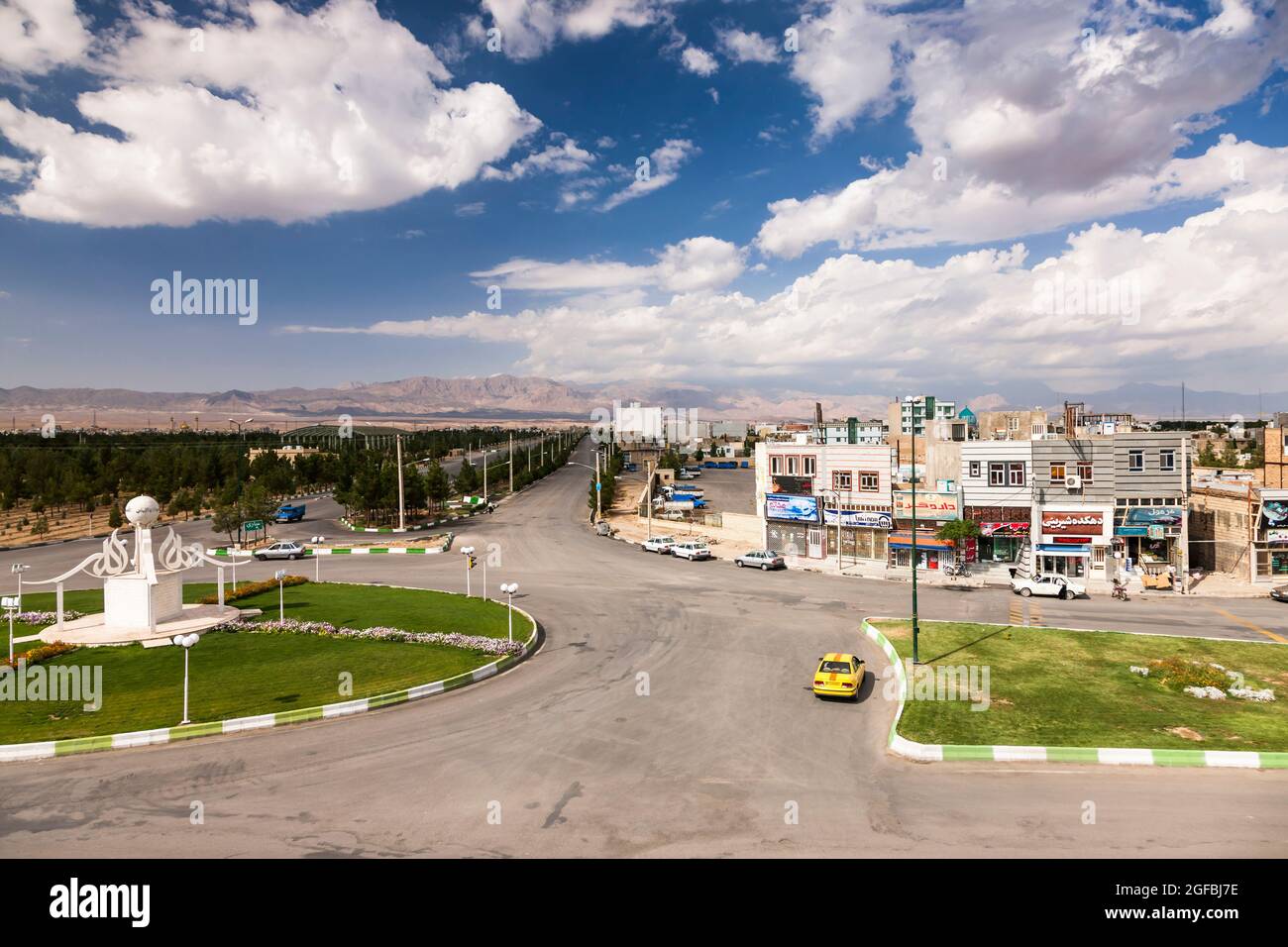 Center of town of Damgan, presumed where Alexander the great pursued ...