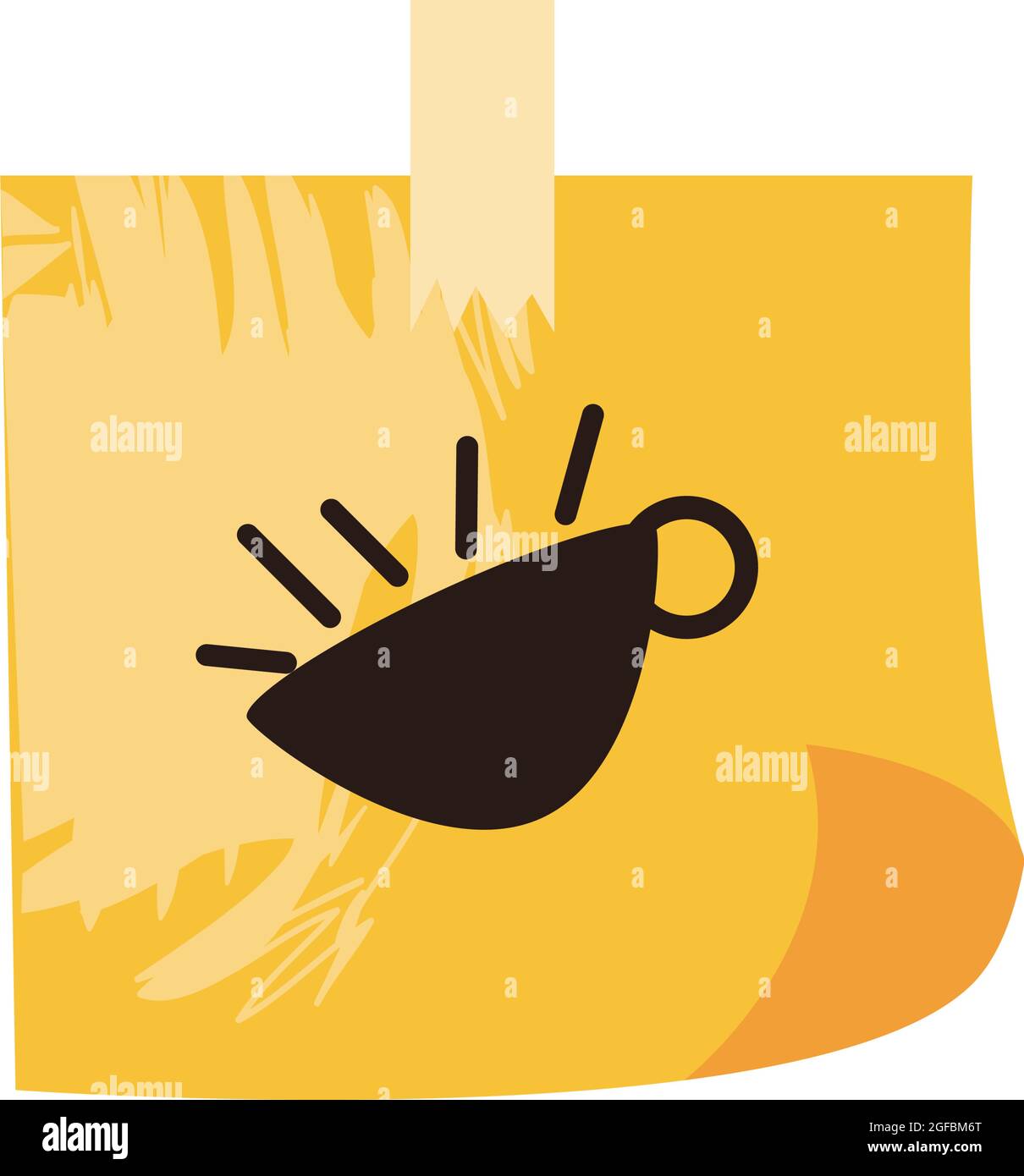 coffee cup note Stock Vector Image & Art - Alamy