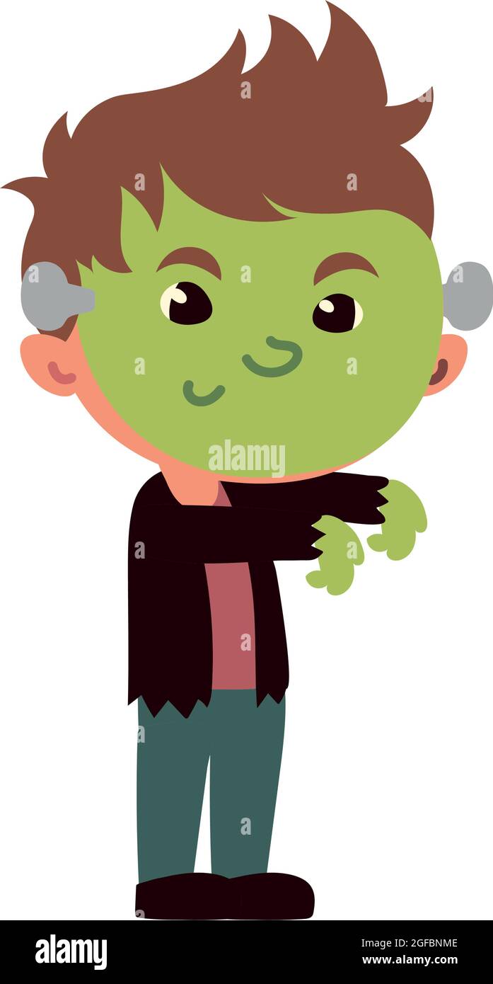 boy monster costume Stock Vector Image & Art - Alamy