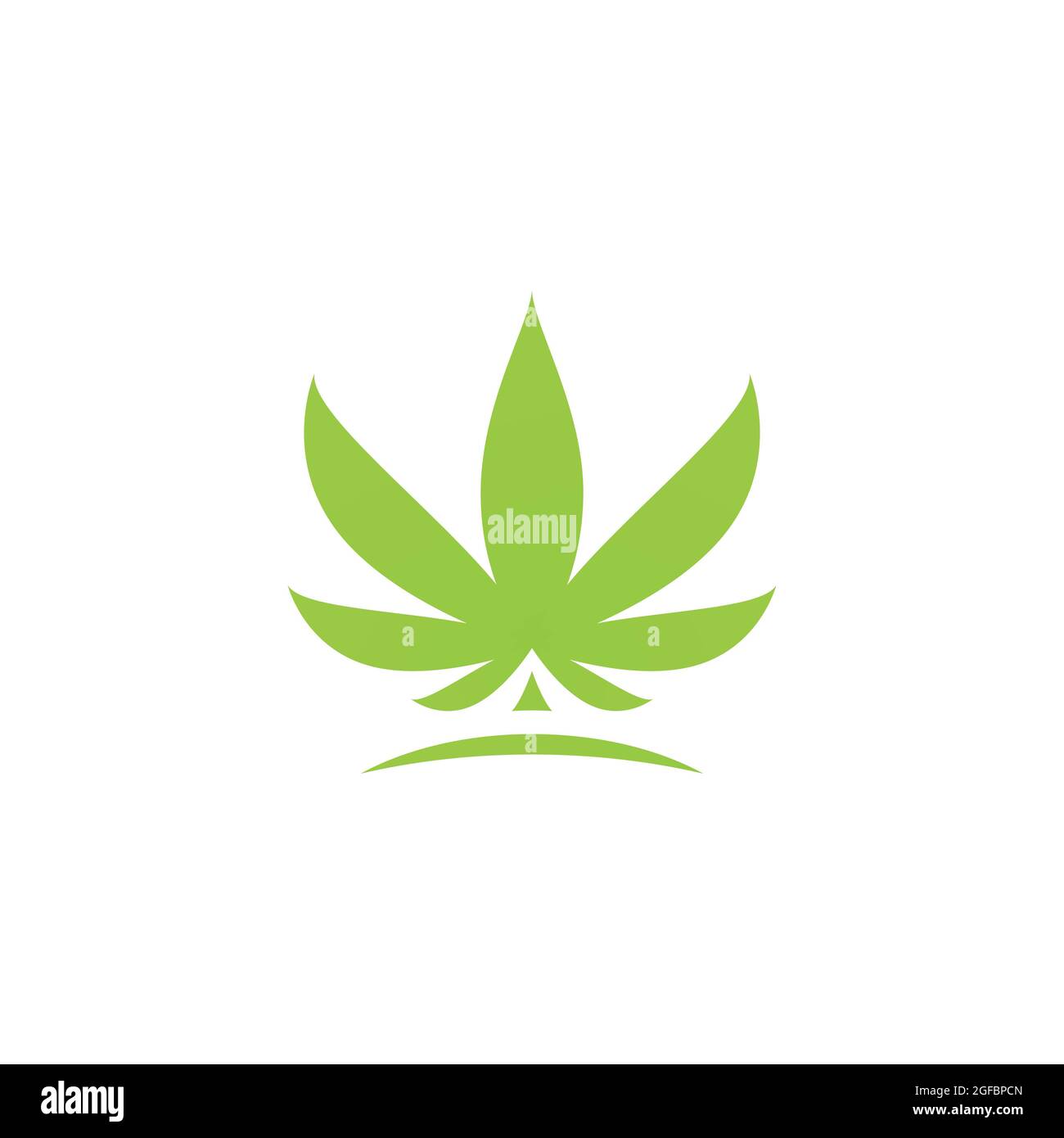 canabis marijuana sign symbol illustration design template Stock Photo ...