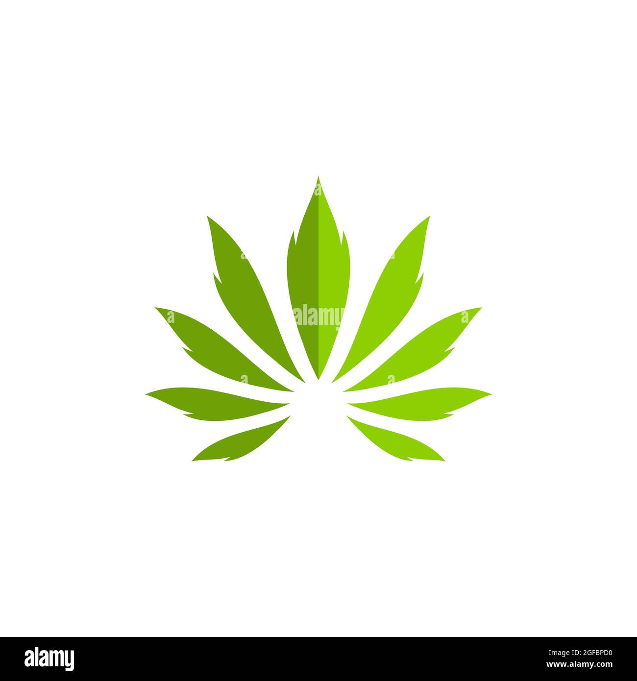 canabis marijuana sign symbol illustration design template Stock Photo ...
