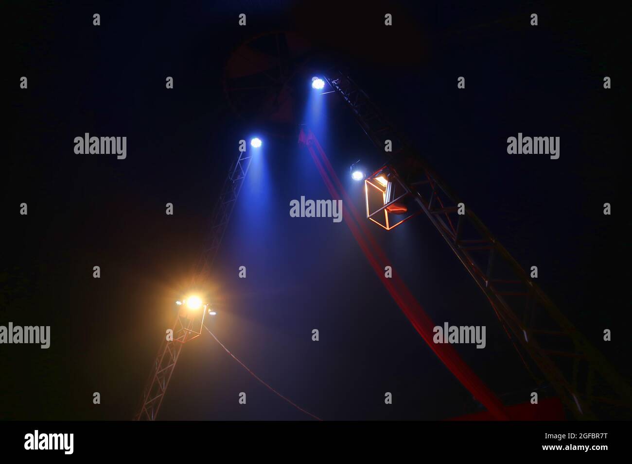 Blurred circus background Stock Photo - Alamy