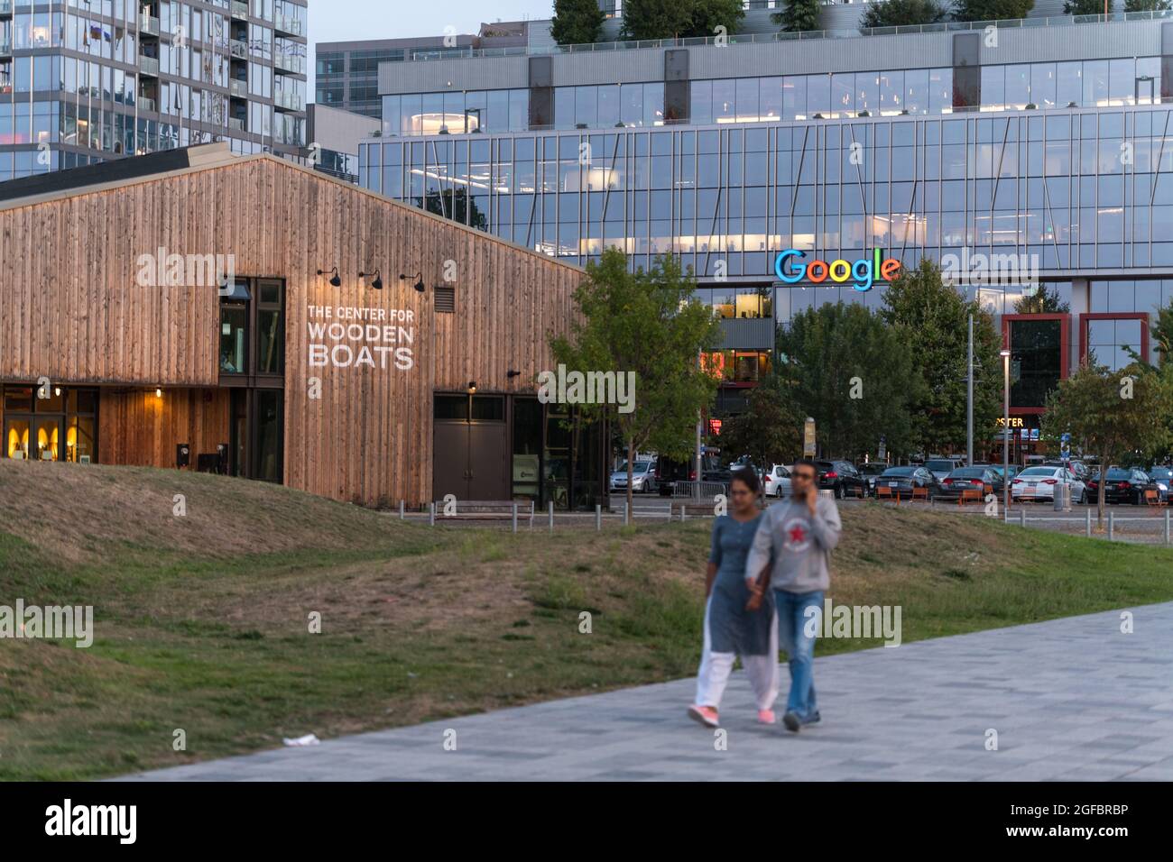 Seattle, USA. 24 Aug, 2021. The Google technology Headquarters in South ...