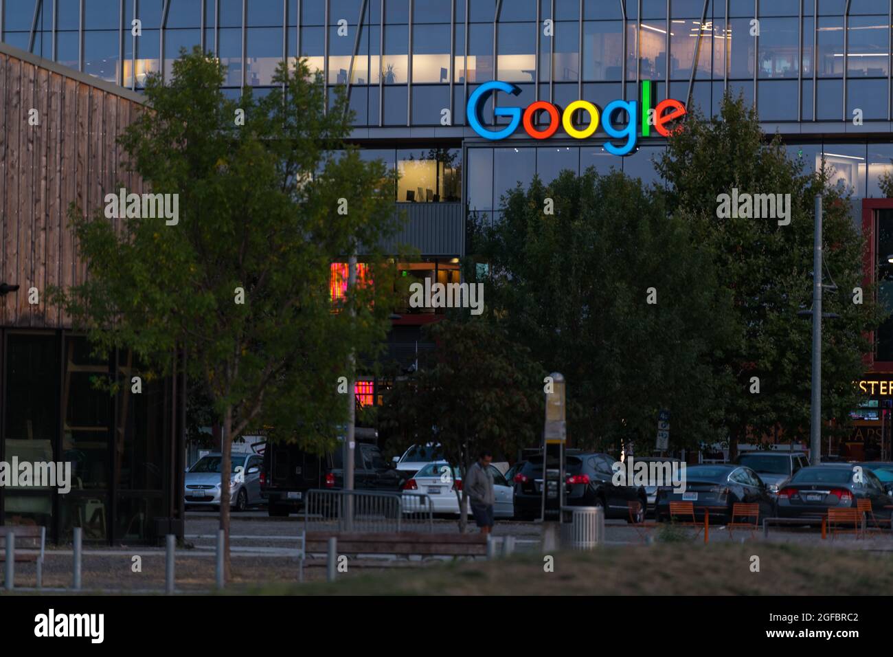 Seattle, USA. 24 Aug, 2021. The Google technology Headquarters in South ...