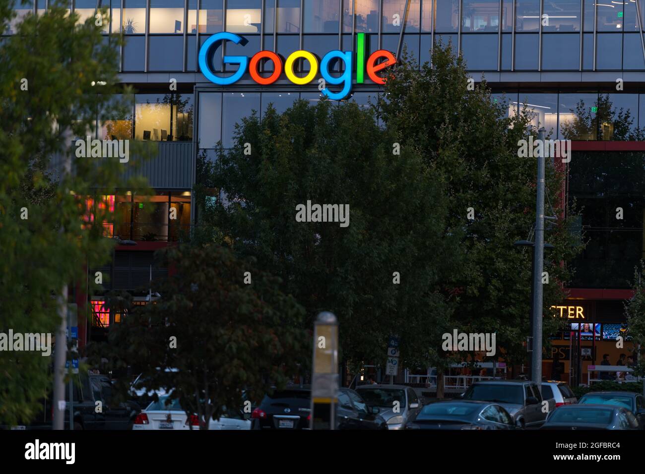 Seattle, USA. 24 Aug, 2021. The Google technology Headquarters in South ...