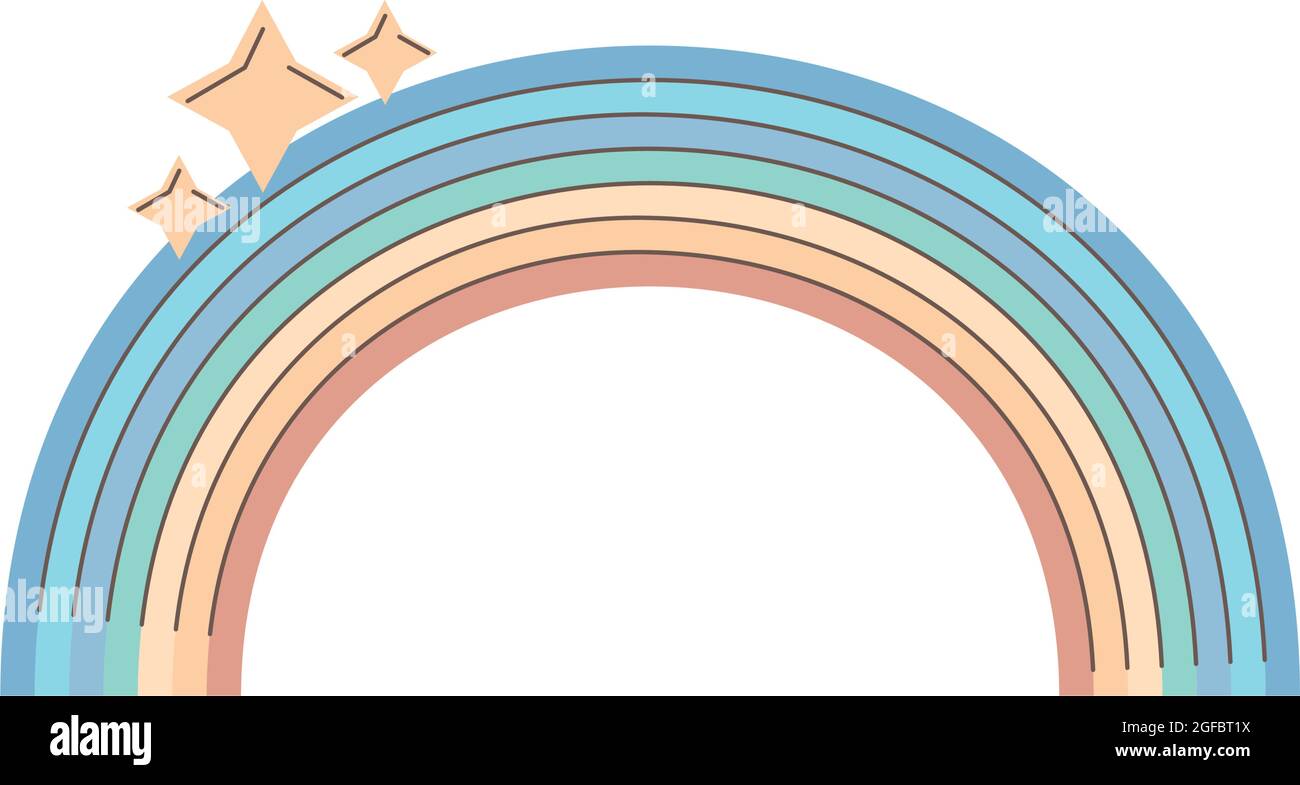 rainbow magic fantasy Stock Vector Image & Art - Alamy