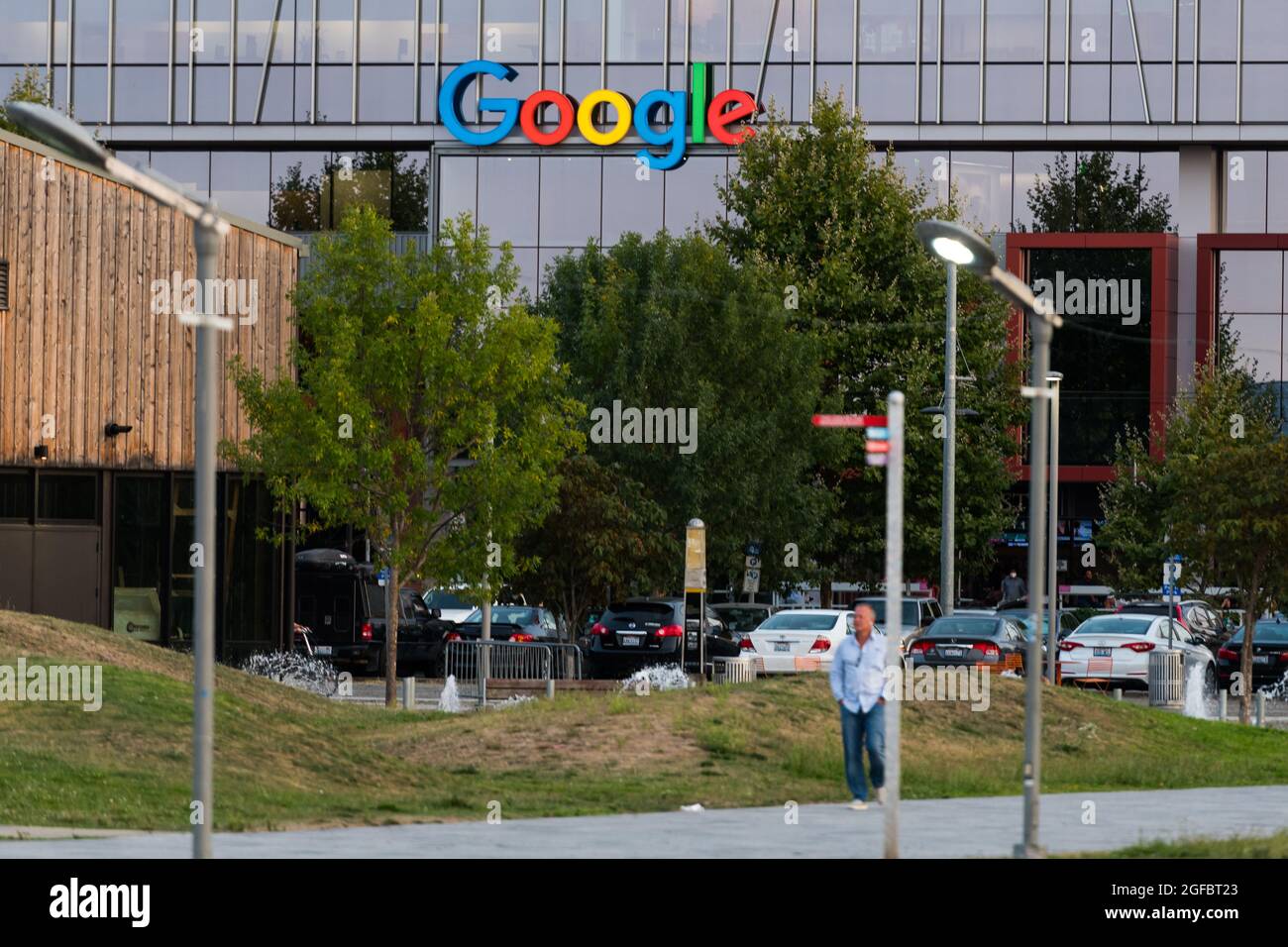 Seattle, USA. 24 Aug, 2021. The Google technology Headquarters in South ...