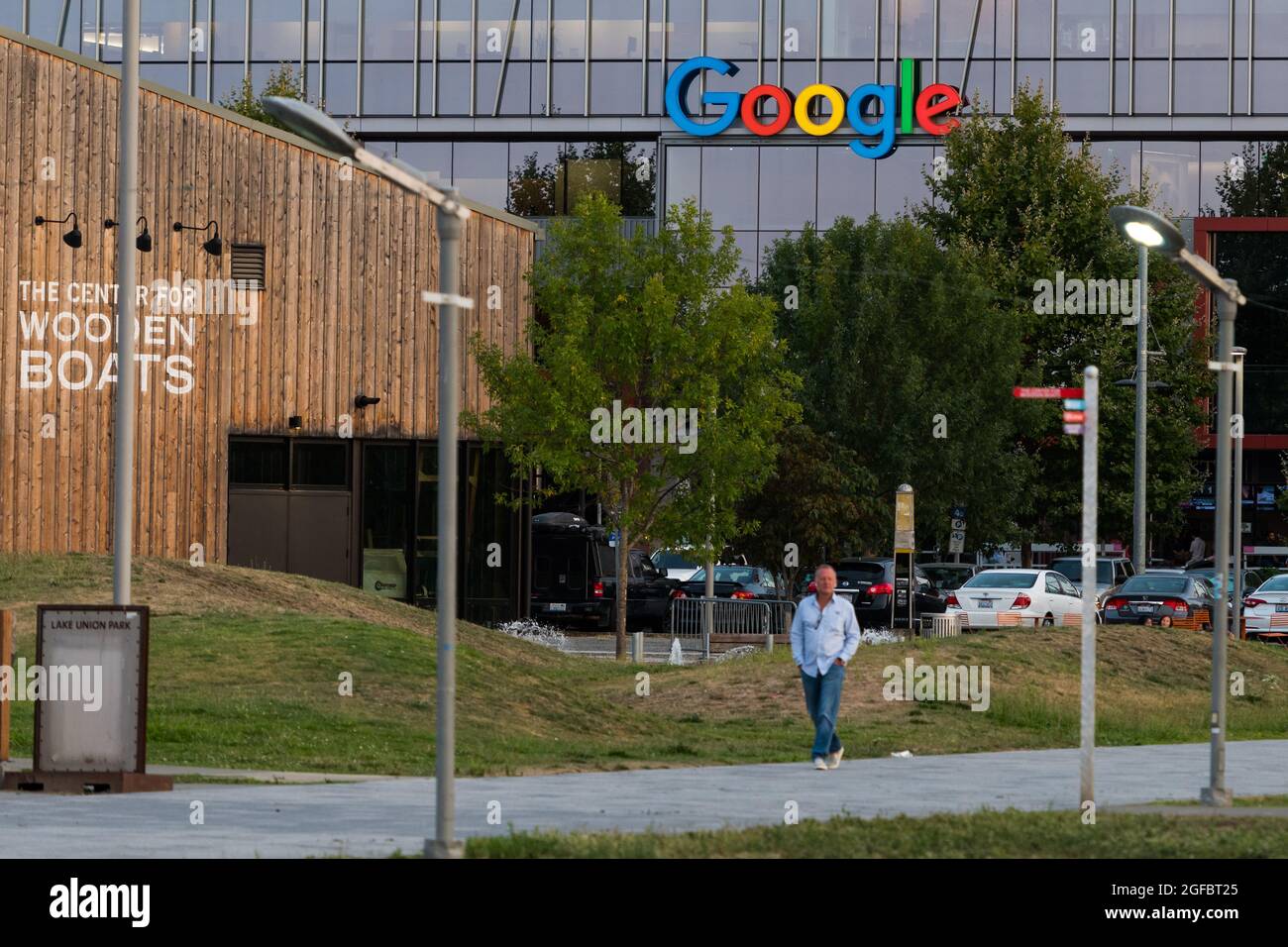 Seattle, USA. 24 Aug, 2021. The Google technology Headquarters in South ...