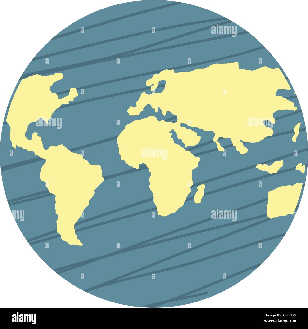 planet earth map Stock Vector Image & Art - Alamy